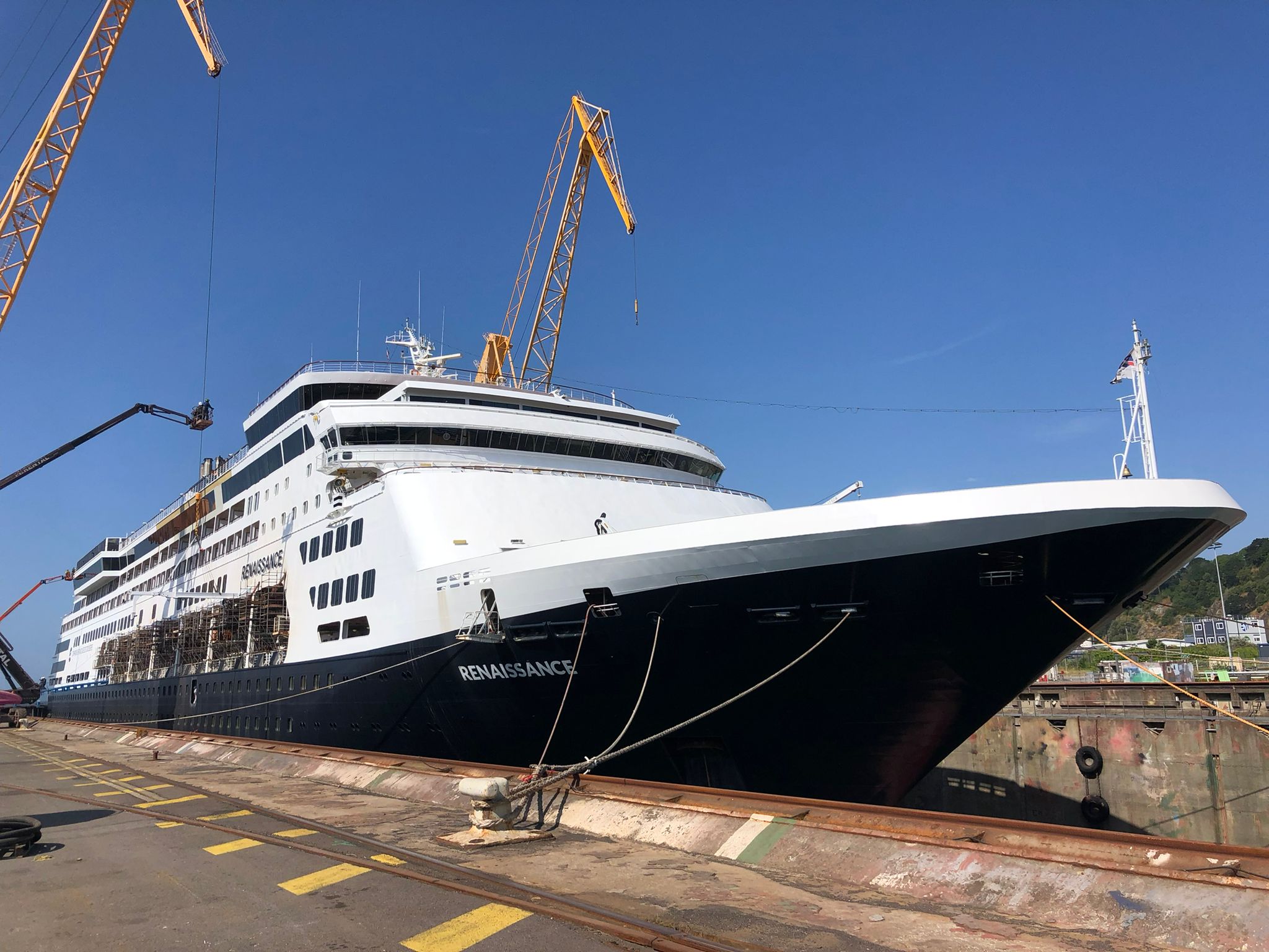 CFC : les travaux sur le Renaissance s’achèvent | Mer et Marine