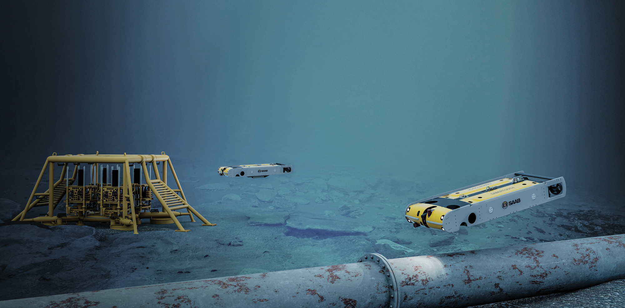 Saab vend son AUV Sabertooth à la compagnie de géophysique émiratie ...