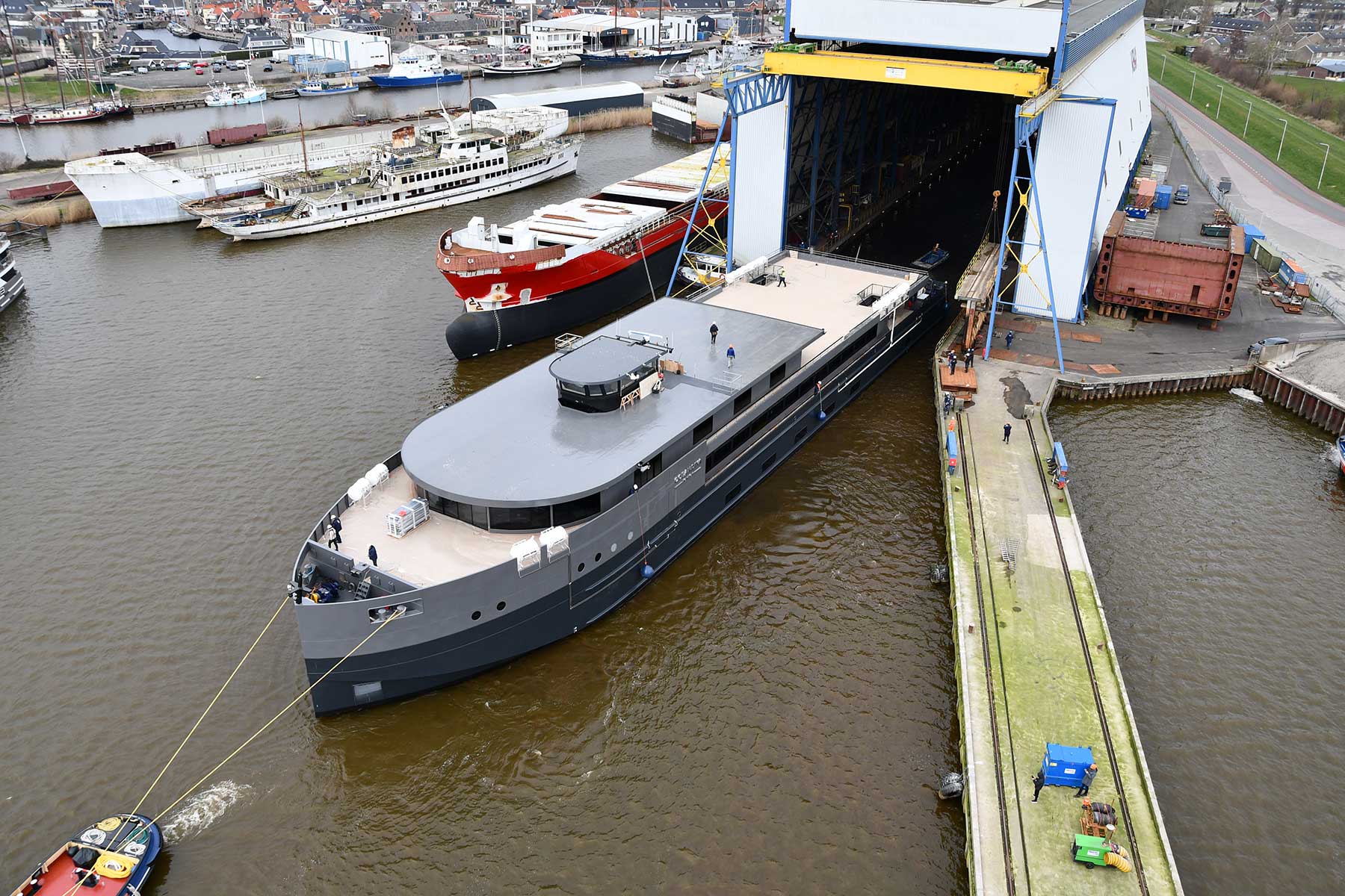 Un navire évènementiel zéro-émission arrive à Londres | Mer et Marine