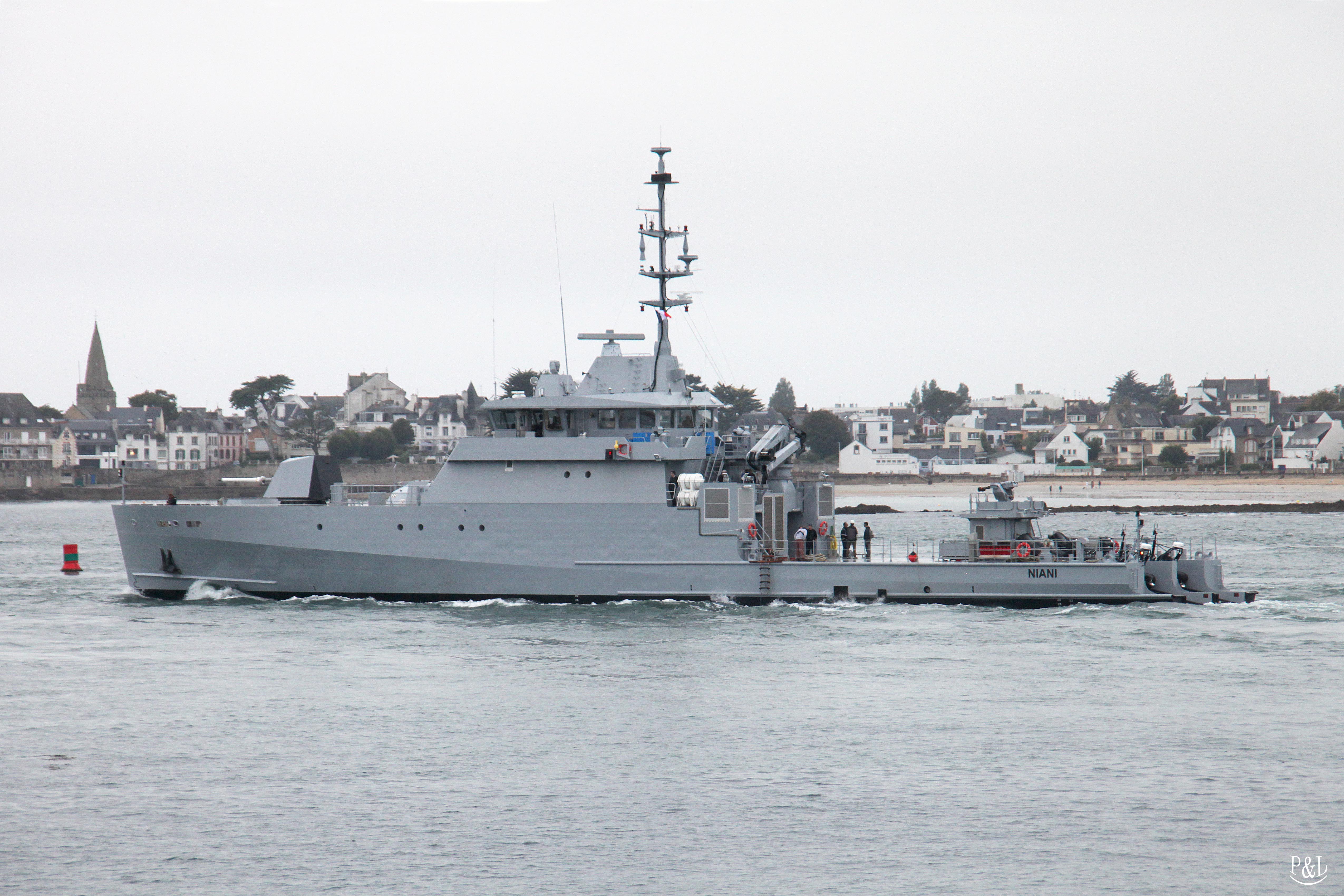 Piriou : le patrouilleur sénégalais Niani à la mer | Mer et Marine