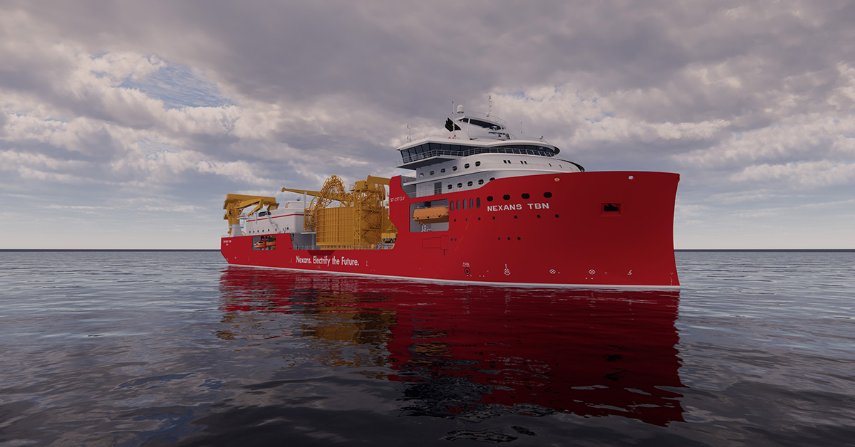 Ulstein dévoile le prochain câblier de Nexans | Mer et Marine