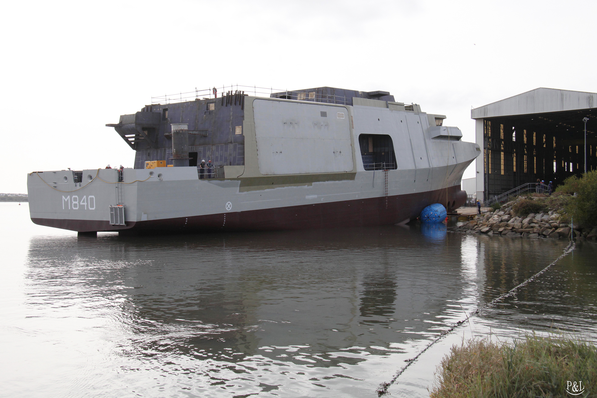 Kership lance la coque du deuxième des nouveaux chasseurs de mines ...