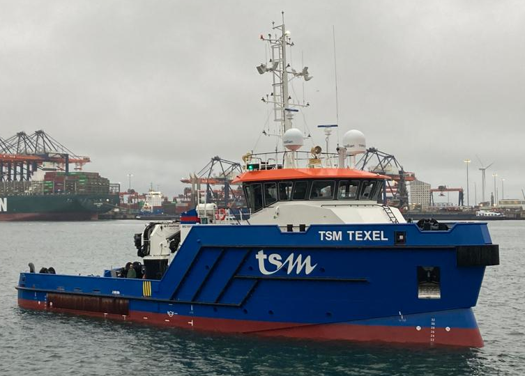 Thomas Services Maritimes : le TSM Texel, nouveau navire polyvalent pour l’éolien, a été livré ...