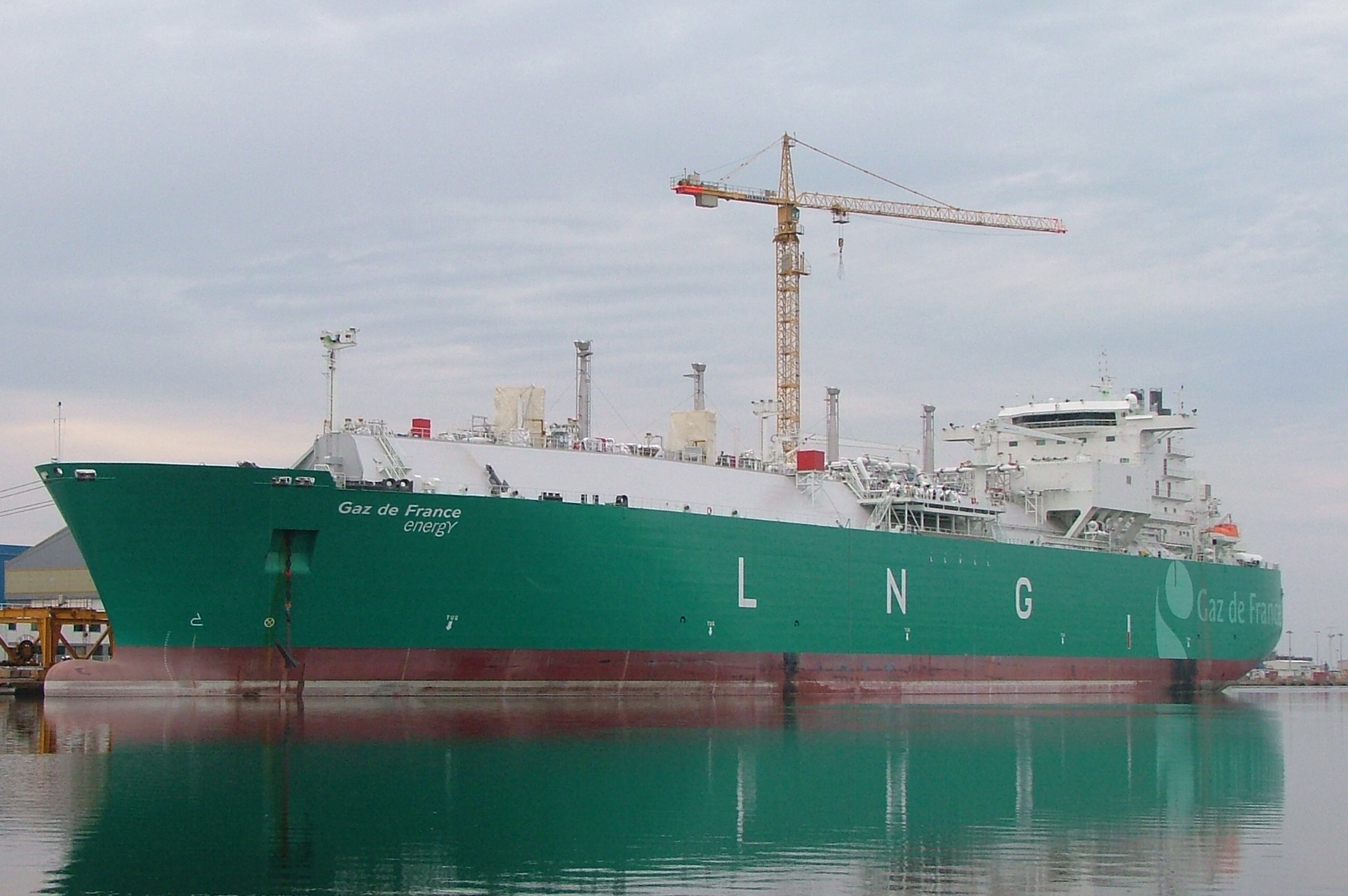 Qu’est devenu le Gaz de France Energy ? | Mer et Marine