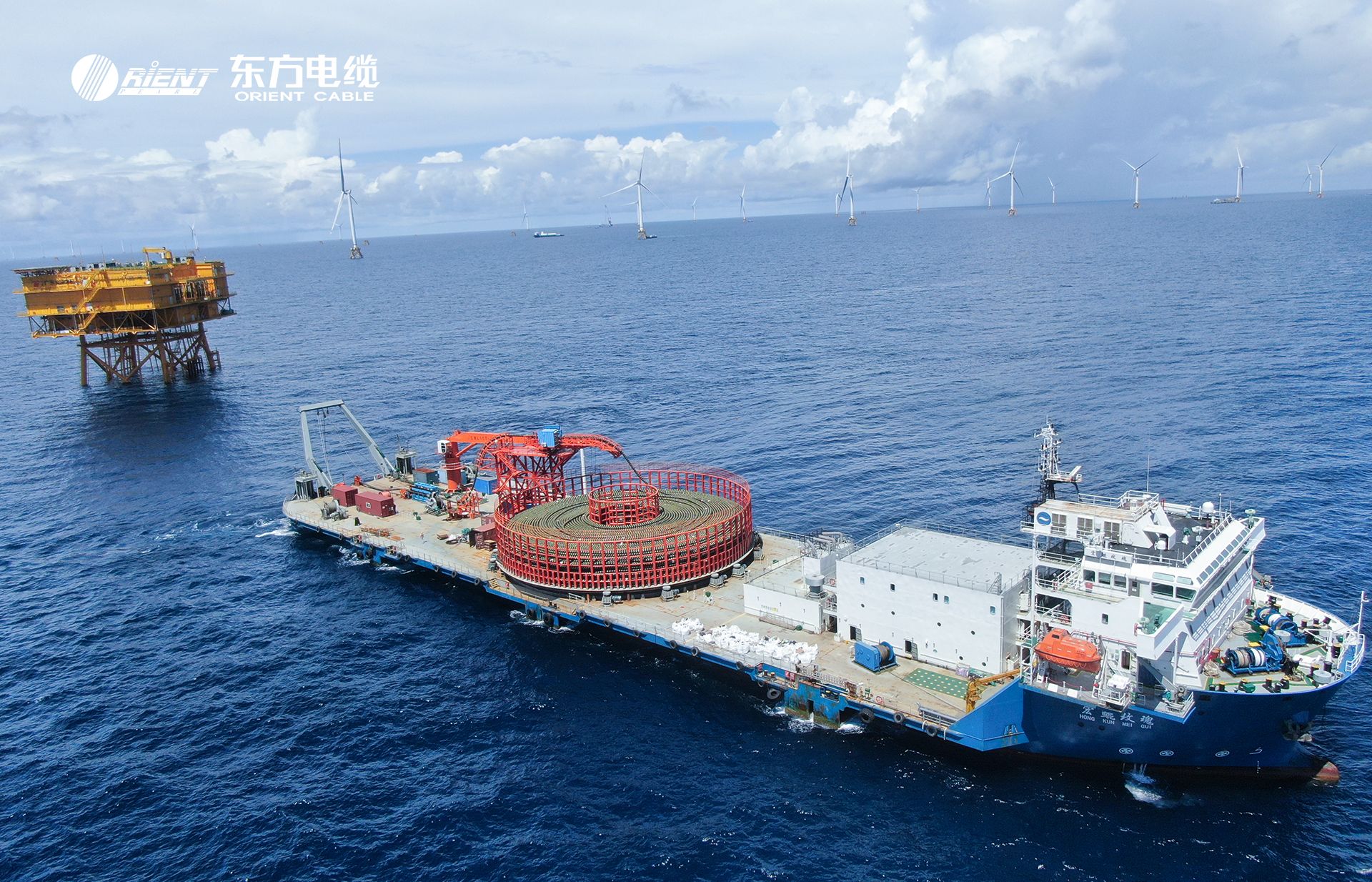 Eolien : des câbles d’export de 500 kV d’Orient Cable installés en ...