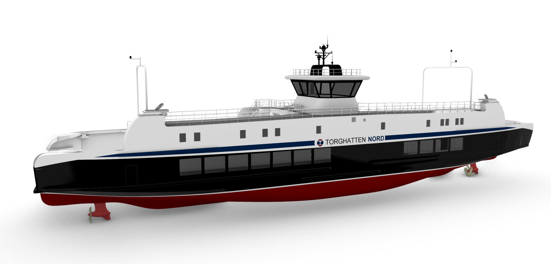 Remontowa construit un nouveau ferry électrique pour Torghatten | Mer ...