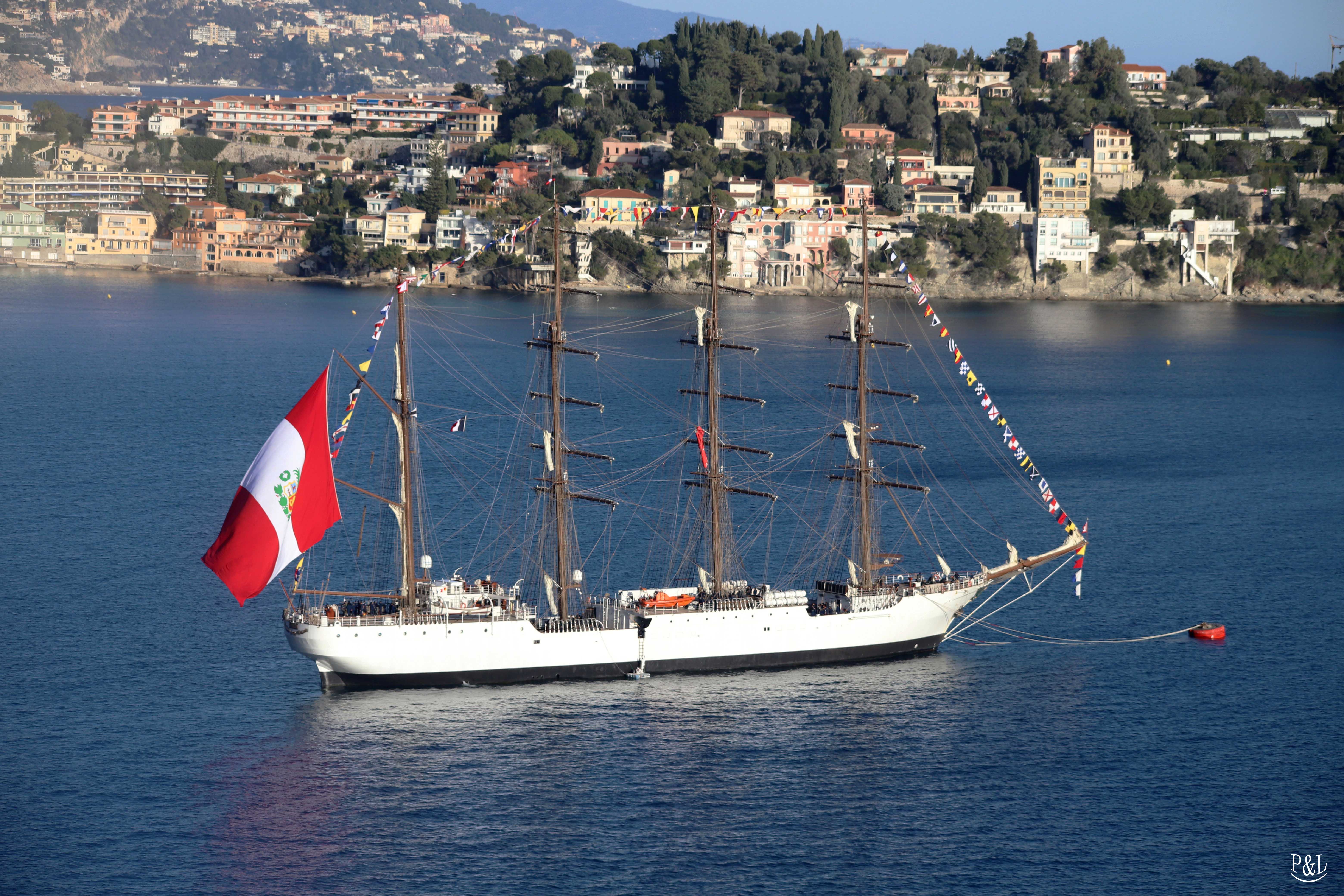 Le voilier-école de la marine péruvienne en Méditerranée | Mer et Marine