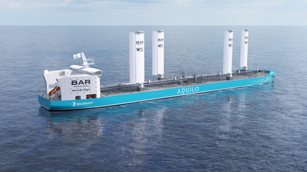 Deltamarin et Bar Technologies : un design de vraquier optimisé pour l'assistance vélique | Mer ...