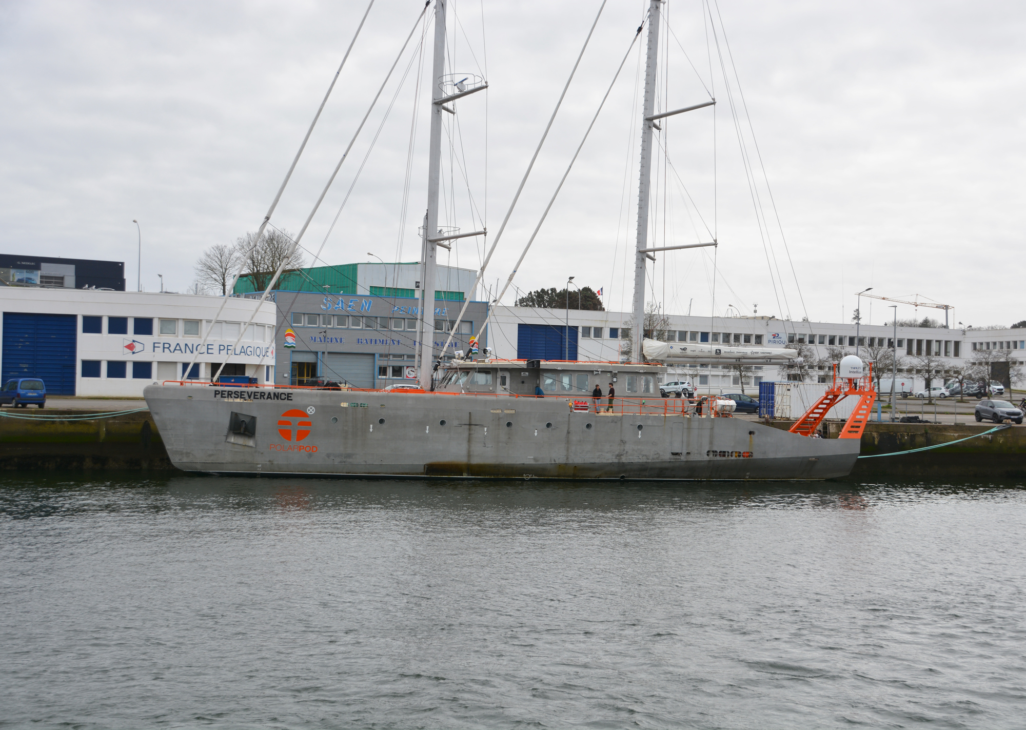 Le voilier Persévérance à Concarneau | Mer et Marine