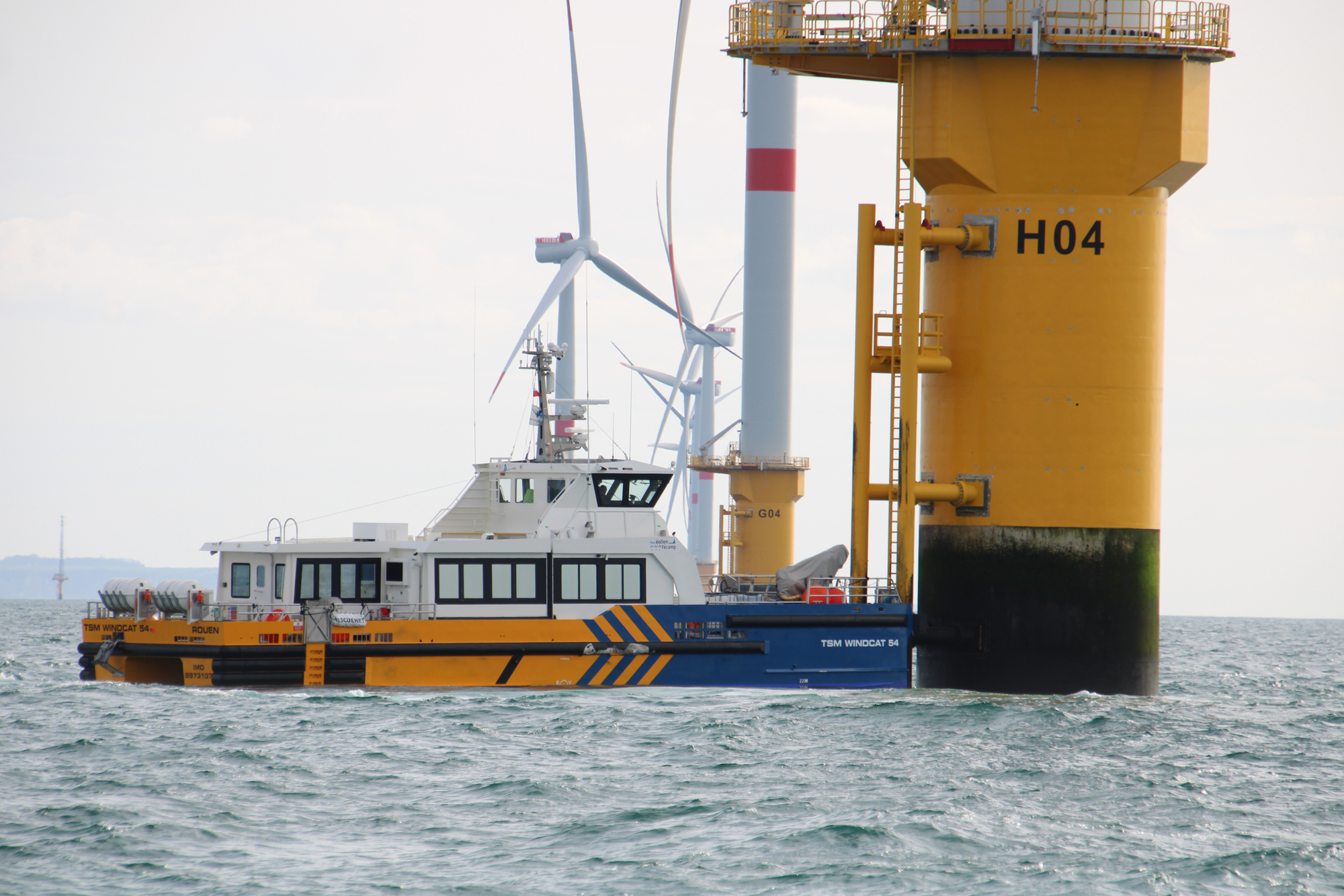TSM Windcat signe avec Ocean Winds un affrétement long terme de deux ...