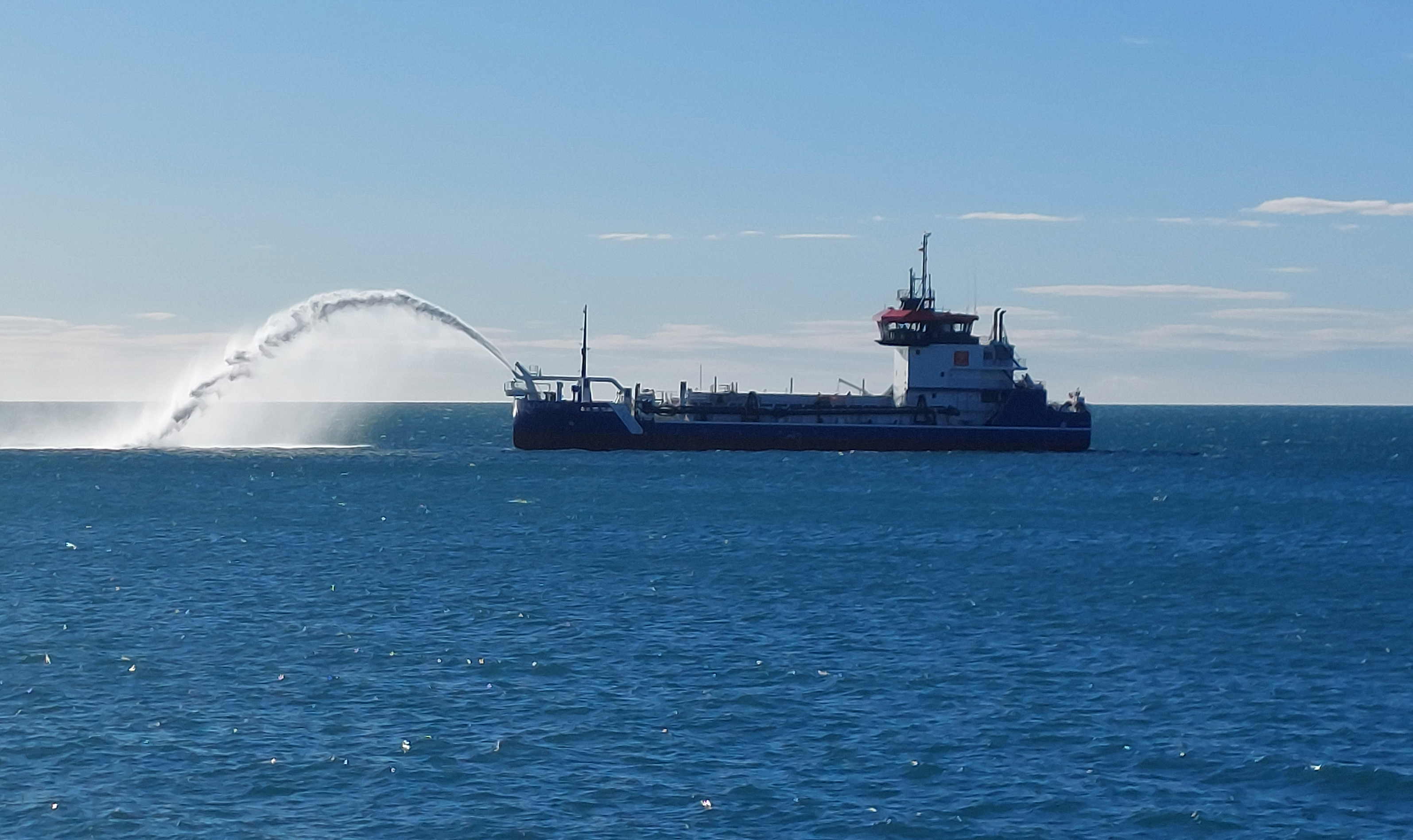 Hydrogène : la drague Hydromer est arrivée à Sète | Mer et Marine