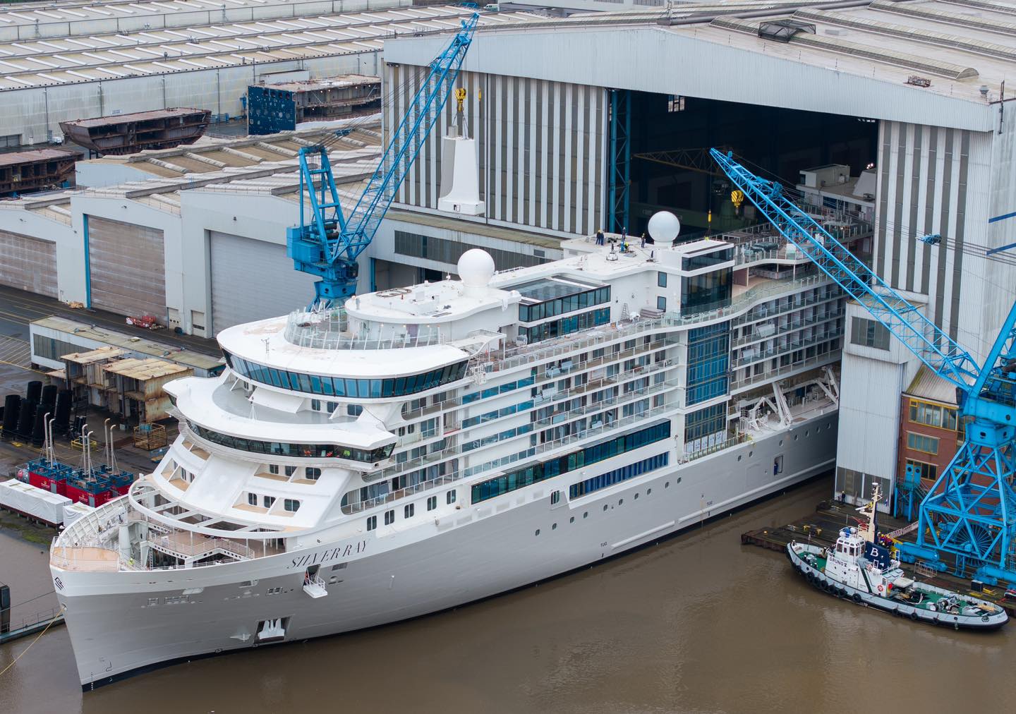 Meyer Werft a mis à l’eau le Silver Ray | Mer et Marine