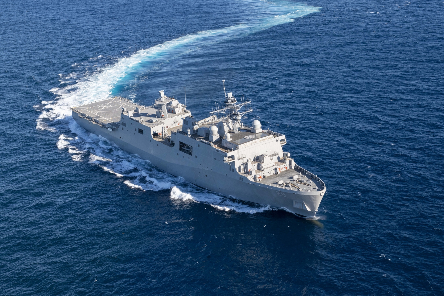 L’US Navy prend livraison de son 13ème TCD du type San Antonio | Mer et ...