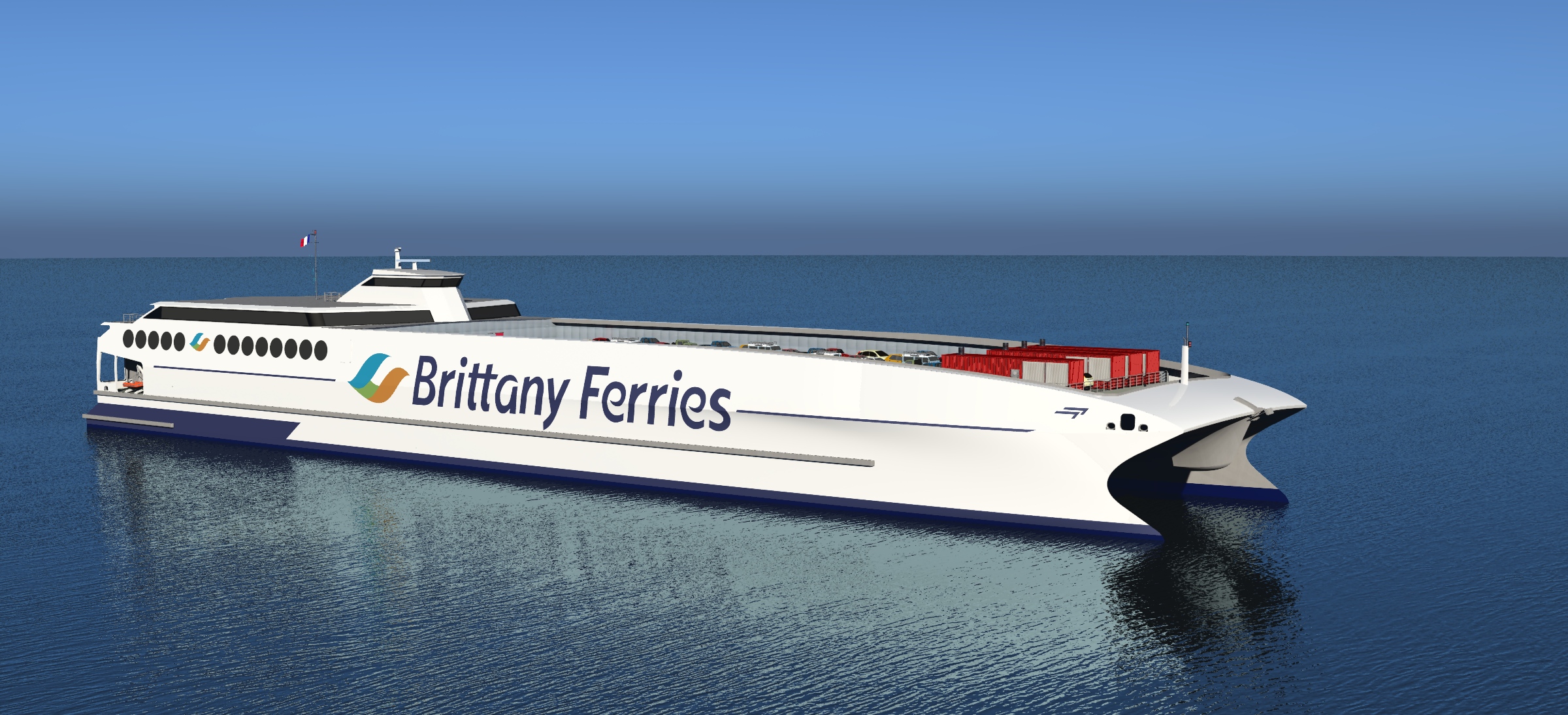 Brittany Ferries lance des études pour un ferry catamaran tout ...