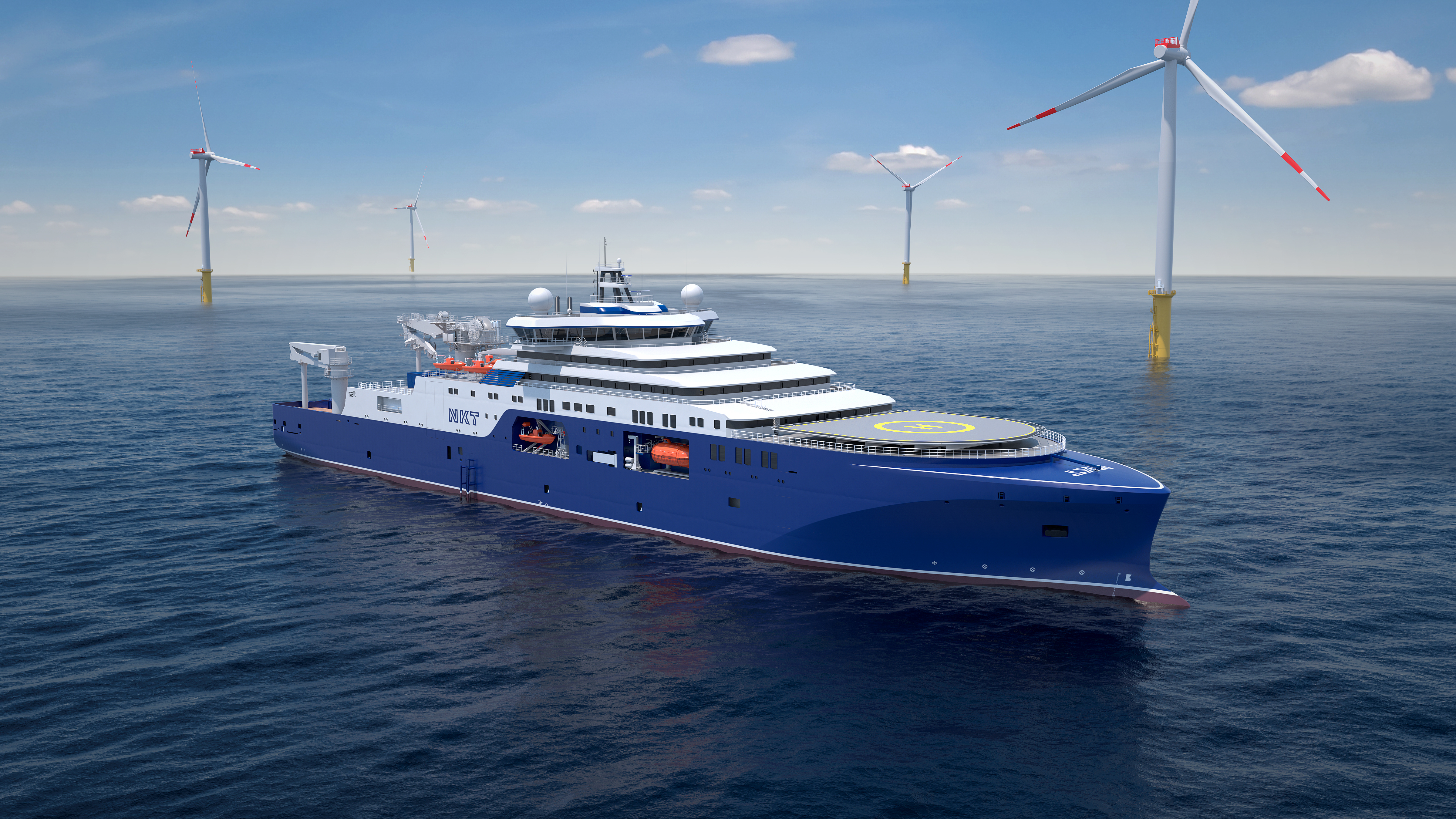 NKT dévoile son futur grand câblier | Mer et Marine