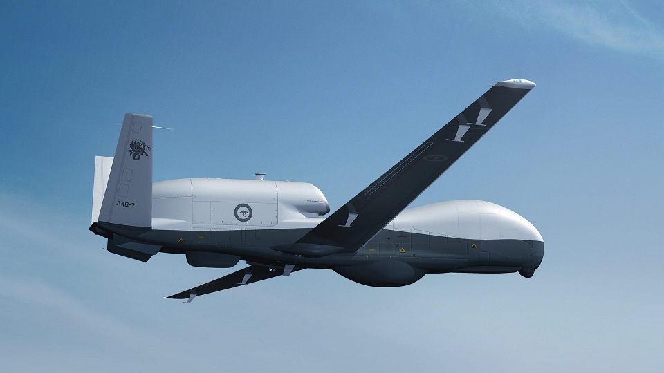 L’Australie reçoit son premier drone MQ-4C Triton | Mer et Marine
