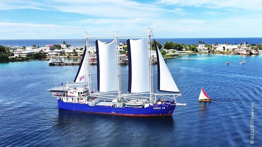 Le voilier-cargo Juren Ae livré aux Iles Marshall | Mer et Marine