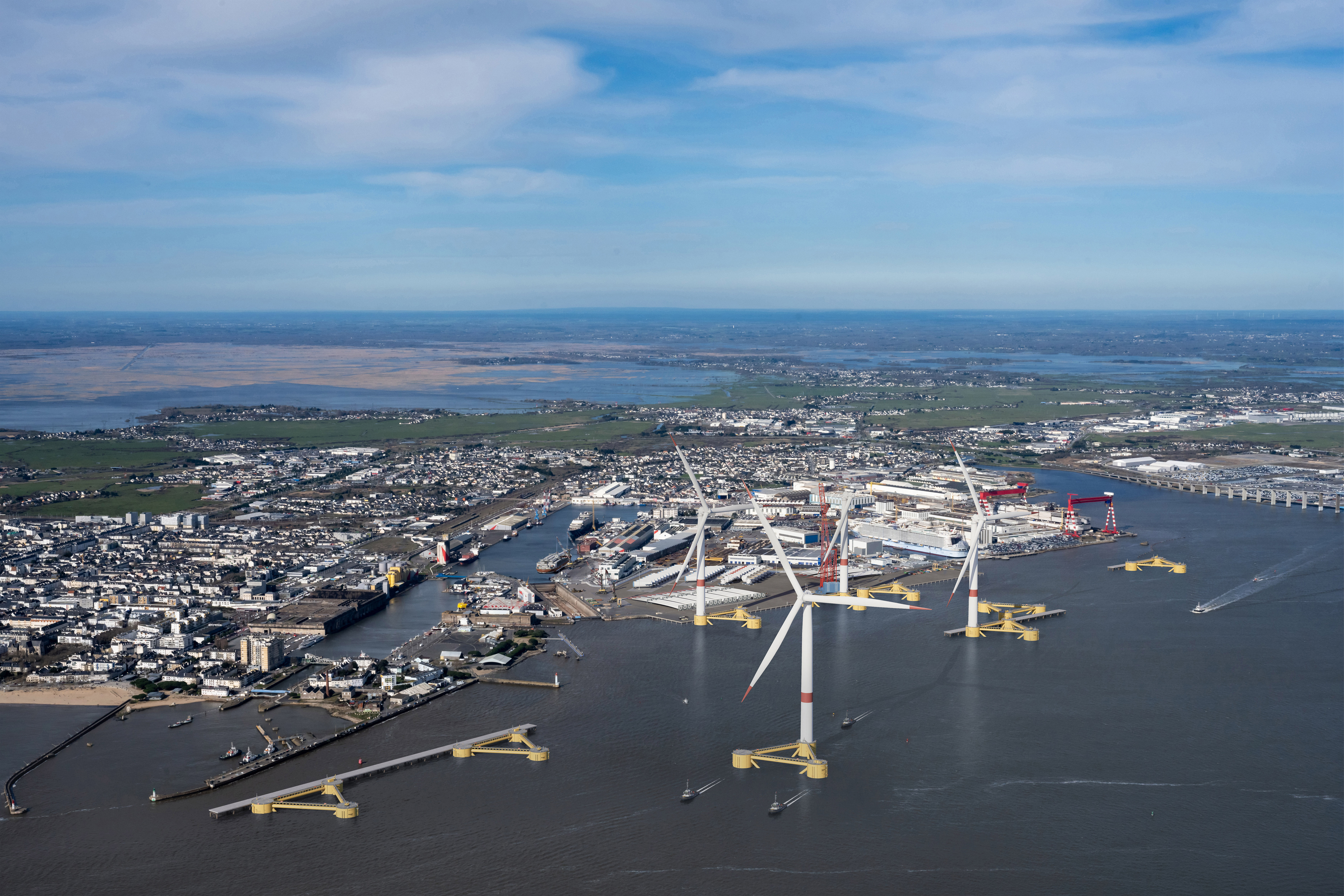 Saint-Nazaire : le port veut lancer les travaux du projet EOLE début ...