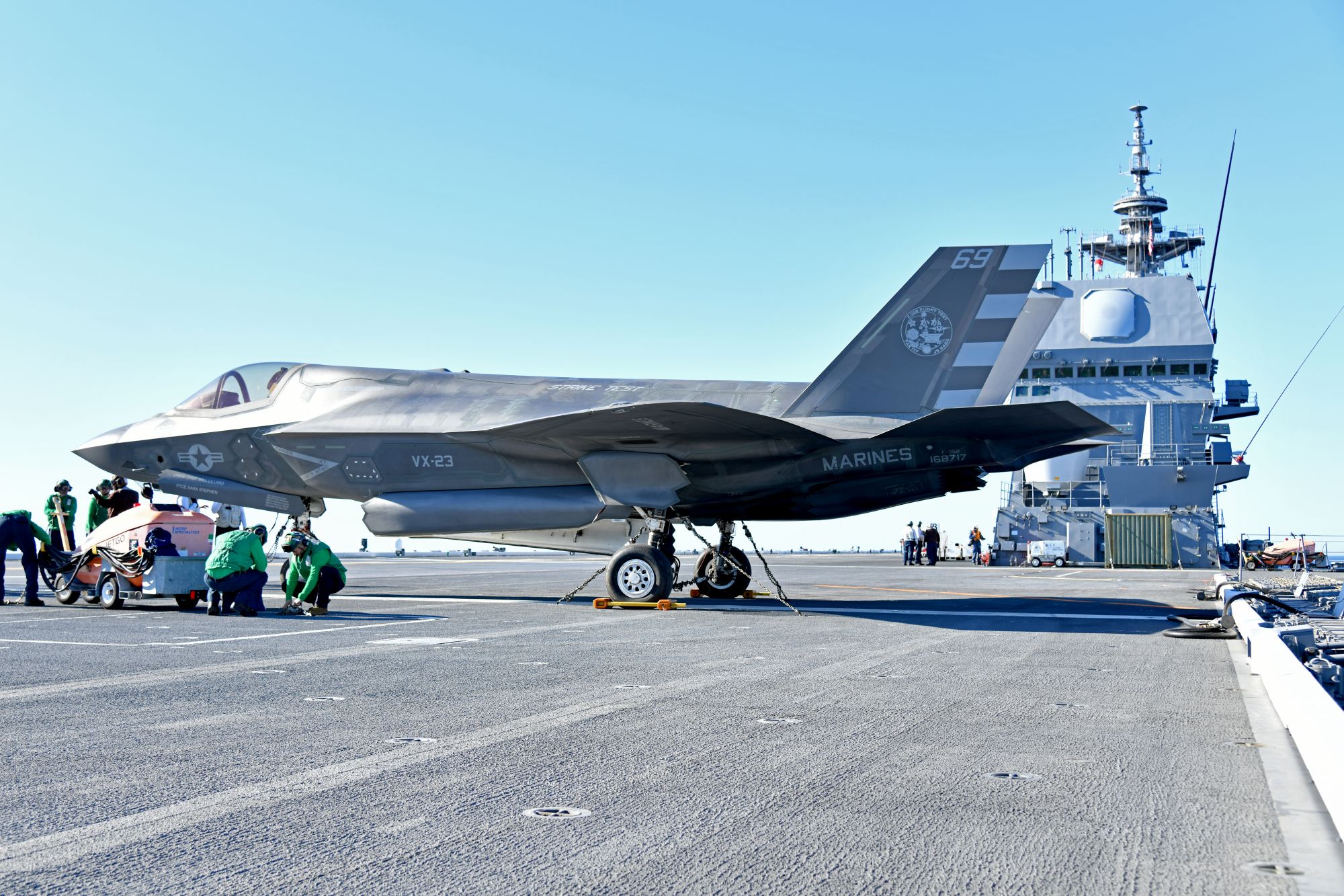 Le porte-aéronef japonais Kaga accueille son premier F-35B | Mer et Marine