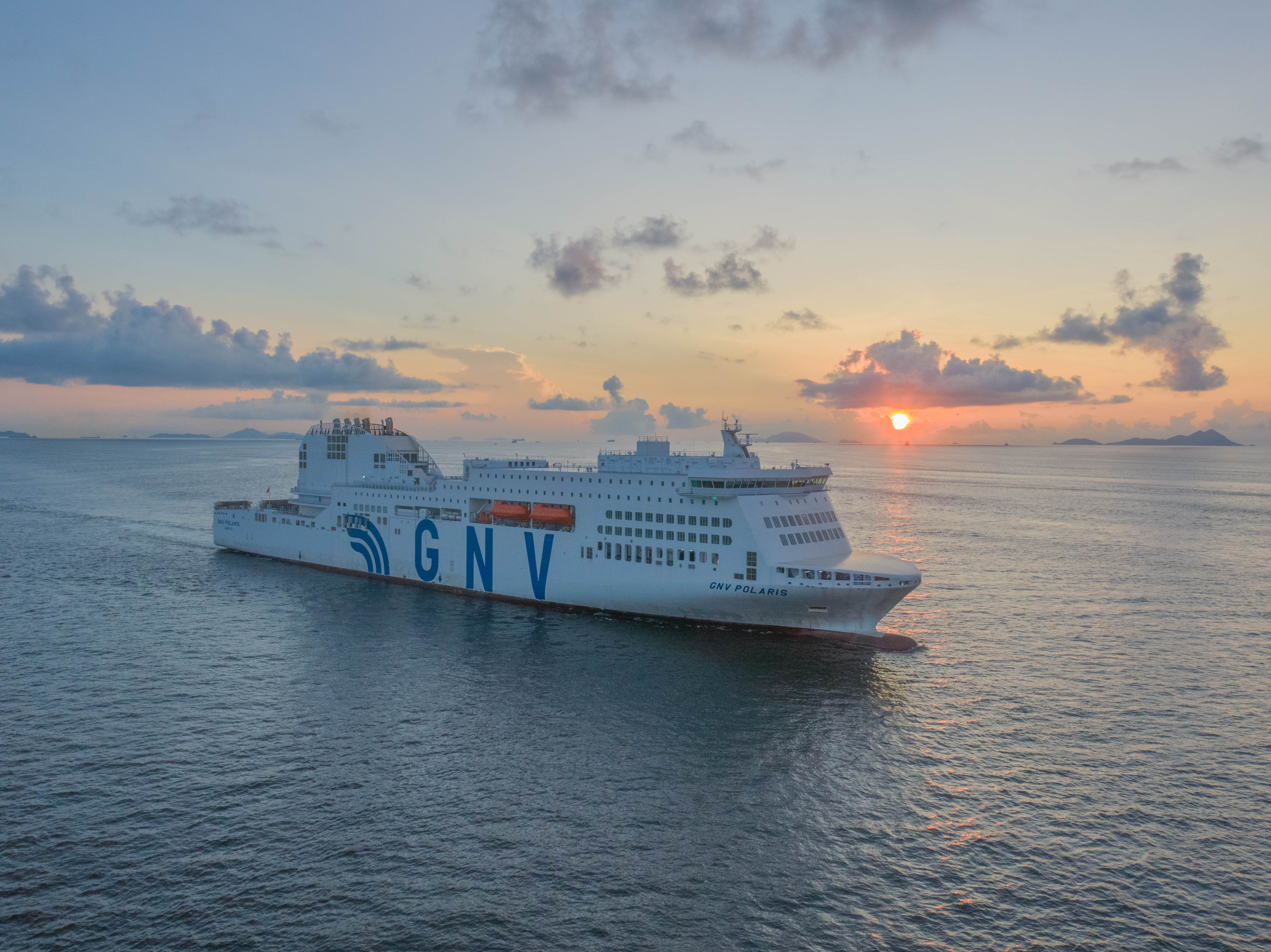 GNV réceptionne son nouveau ferry, le Polaris | Mer et Marine