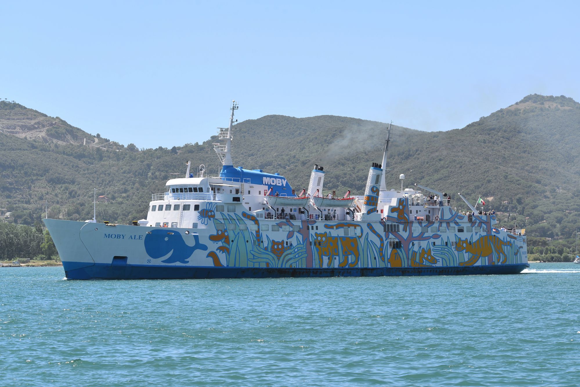 La belle et longue carrière du Moby Ale, car-ferry venu de la Baltique ...