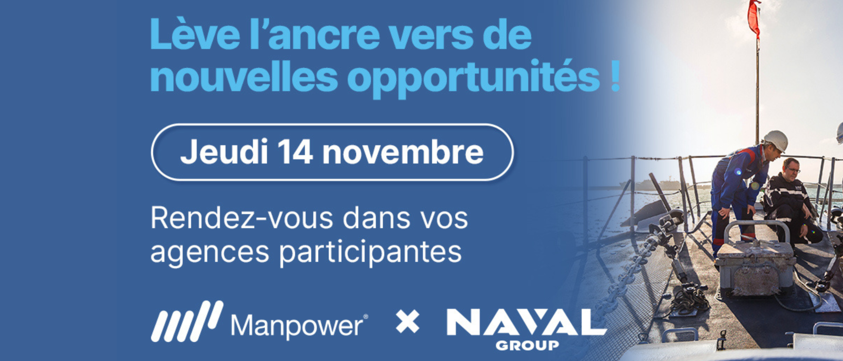 Manpower à la recherche de nouveaux Talents pour Naval Group | Mer et ...