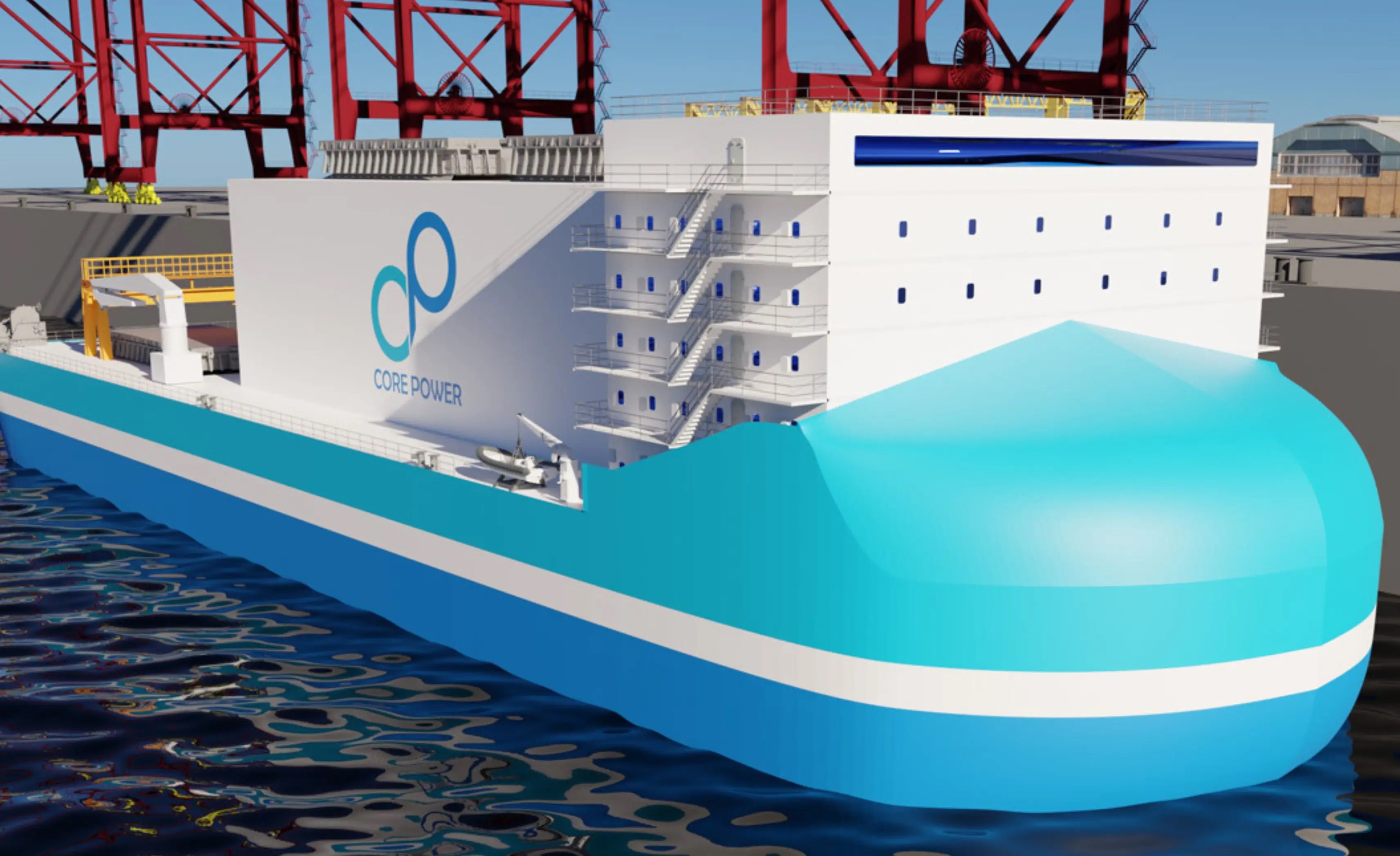 Nucléaire : Westinghouse et Core Power développent une petite centrale flottante | Mer et Marine