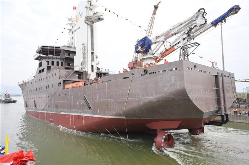 Windcat : lancement du deuxième CSOV de la série Elevation | Mer et Marine