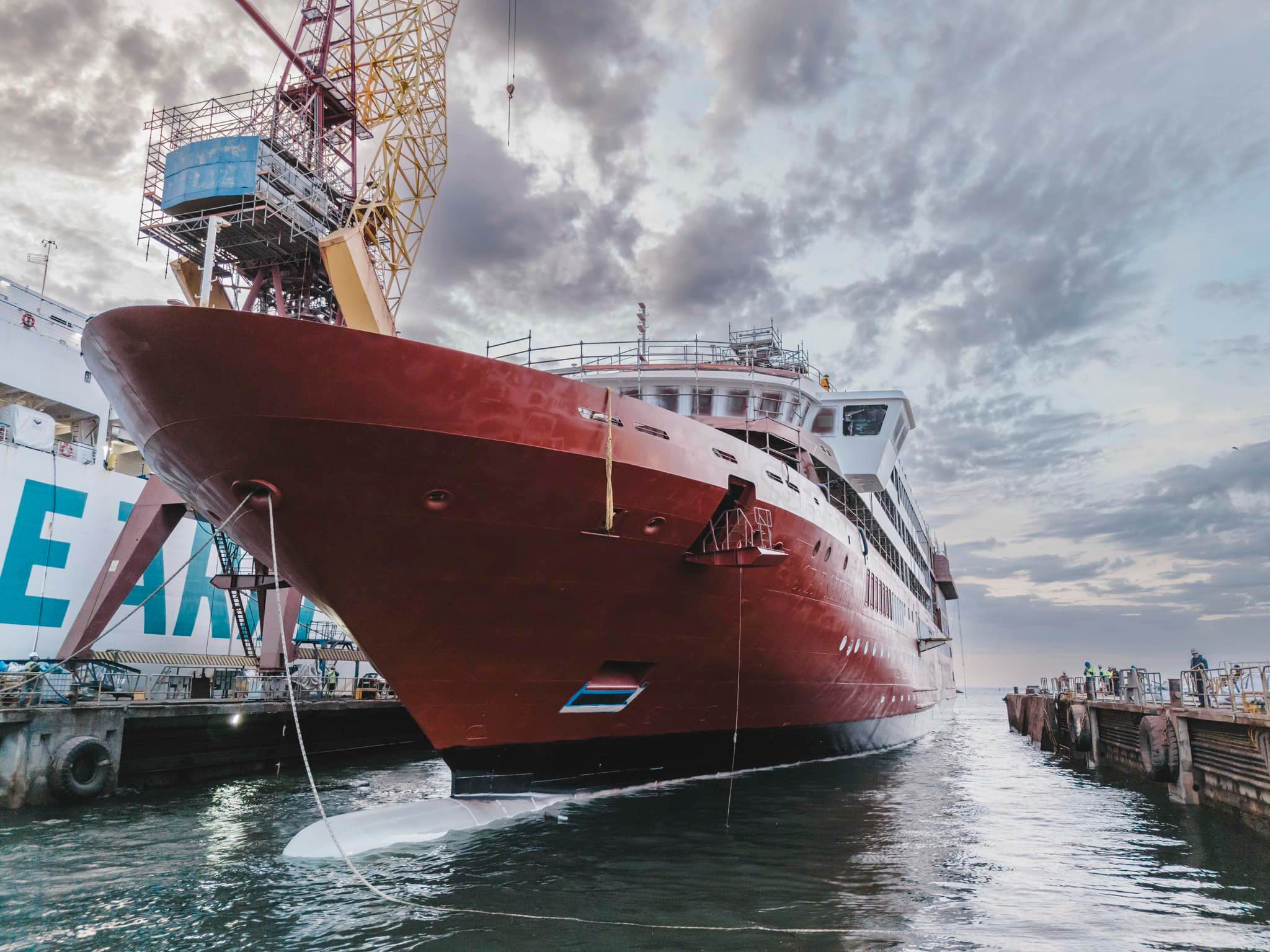 Le nouveau navire d’expédition de Windstar en achèvement à flot | Mer ...