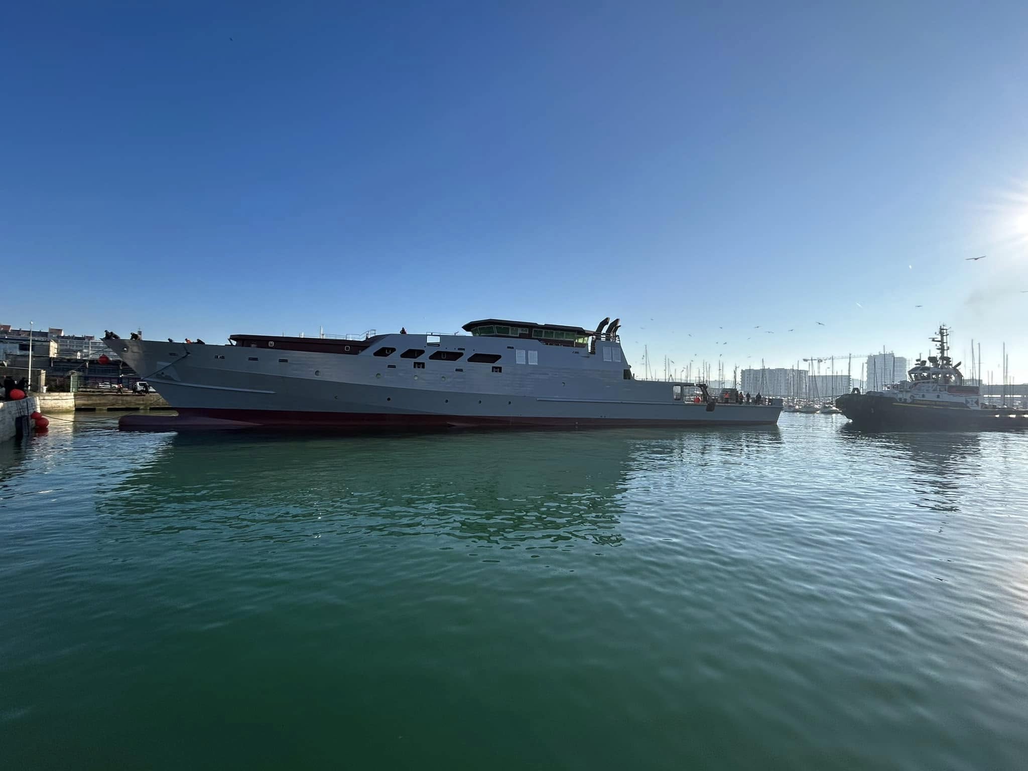 Socarenam : la coque du quatrième POM de la Marine nationale est ...