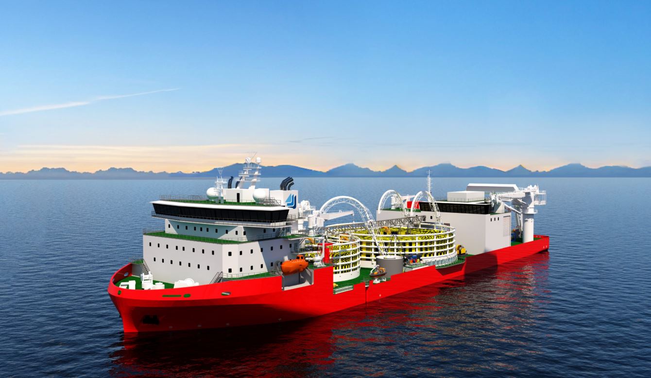 Asso.subsea : pose de la quille du futur câblier Althea chez CMHI | Mer ...