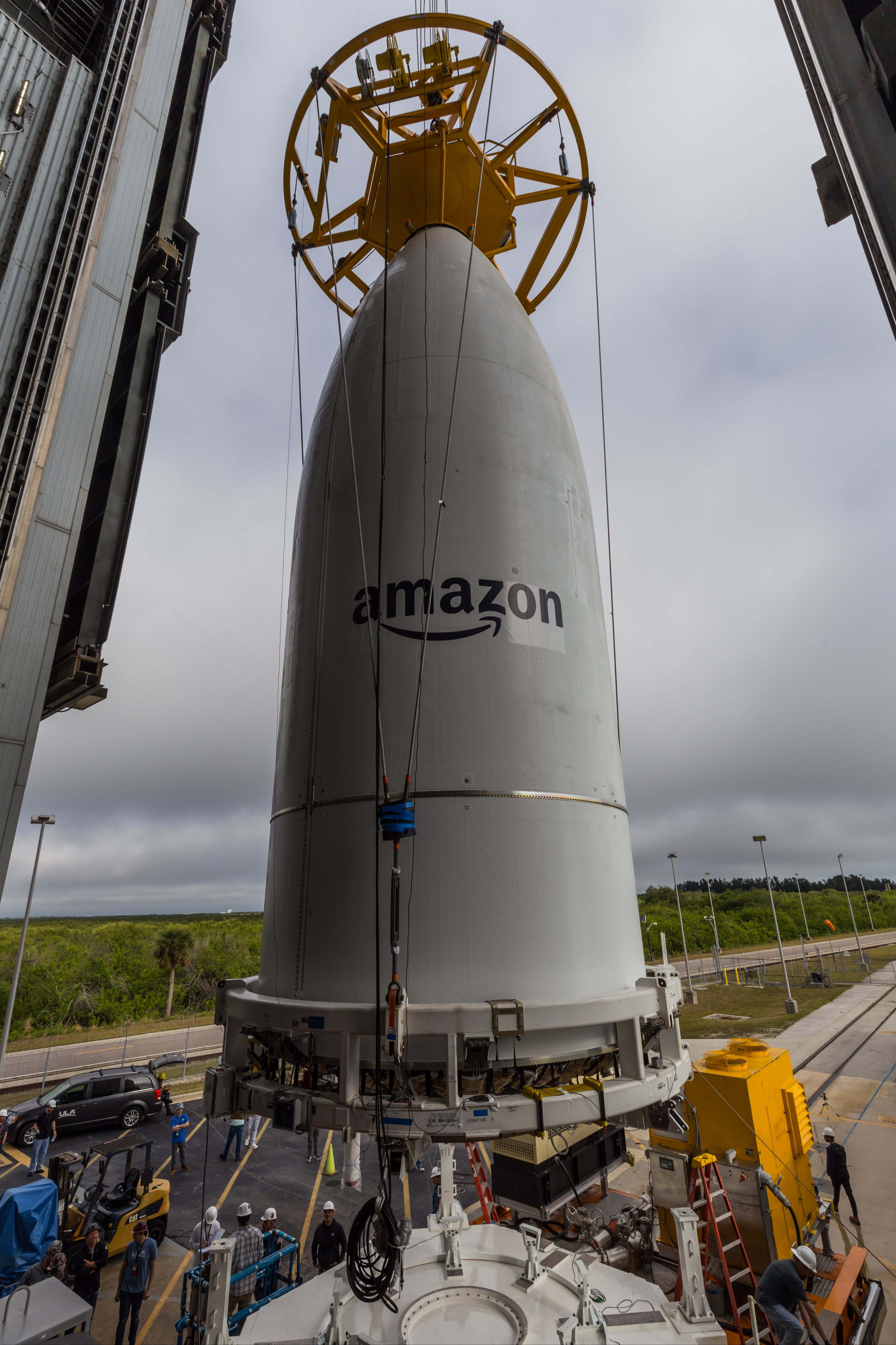 Constellation Kuiper d’Amazon : lancement du premier lot prévu le 9 ...