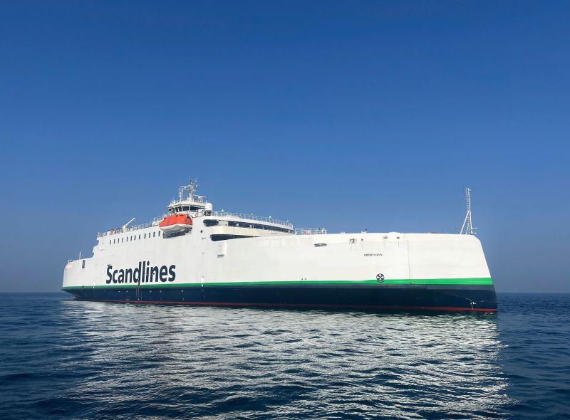 Scandlines va recevoir son nouveau ferry électrique pour sa ligne dano ...