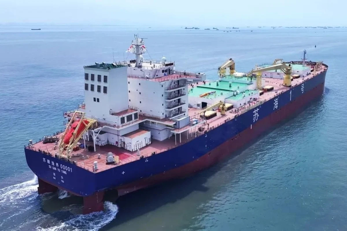 La Chine sur le point de lancer un navire dédié à l’aquaculture ...