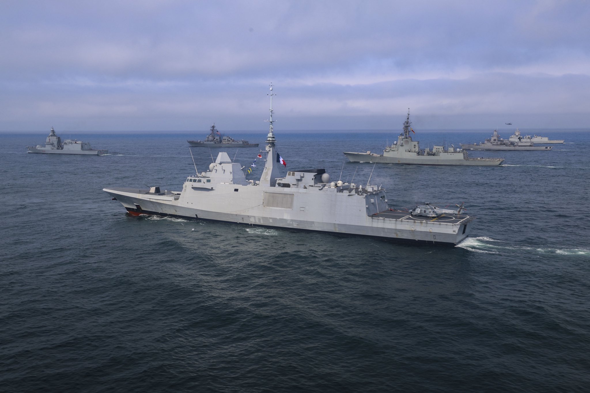 Les alliés réalisent trois exercices navals majeurs simultanément dans ...