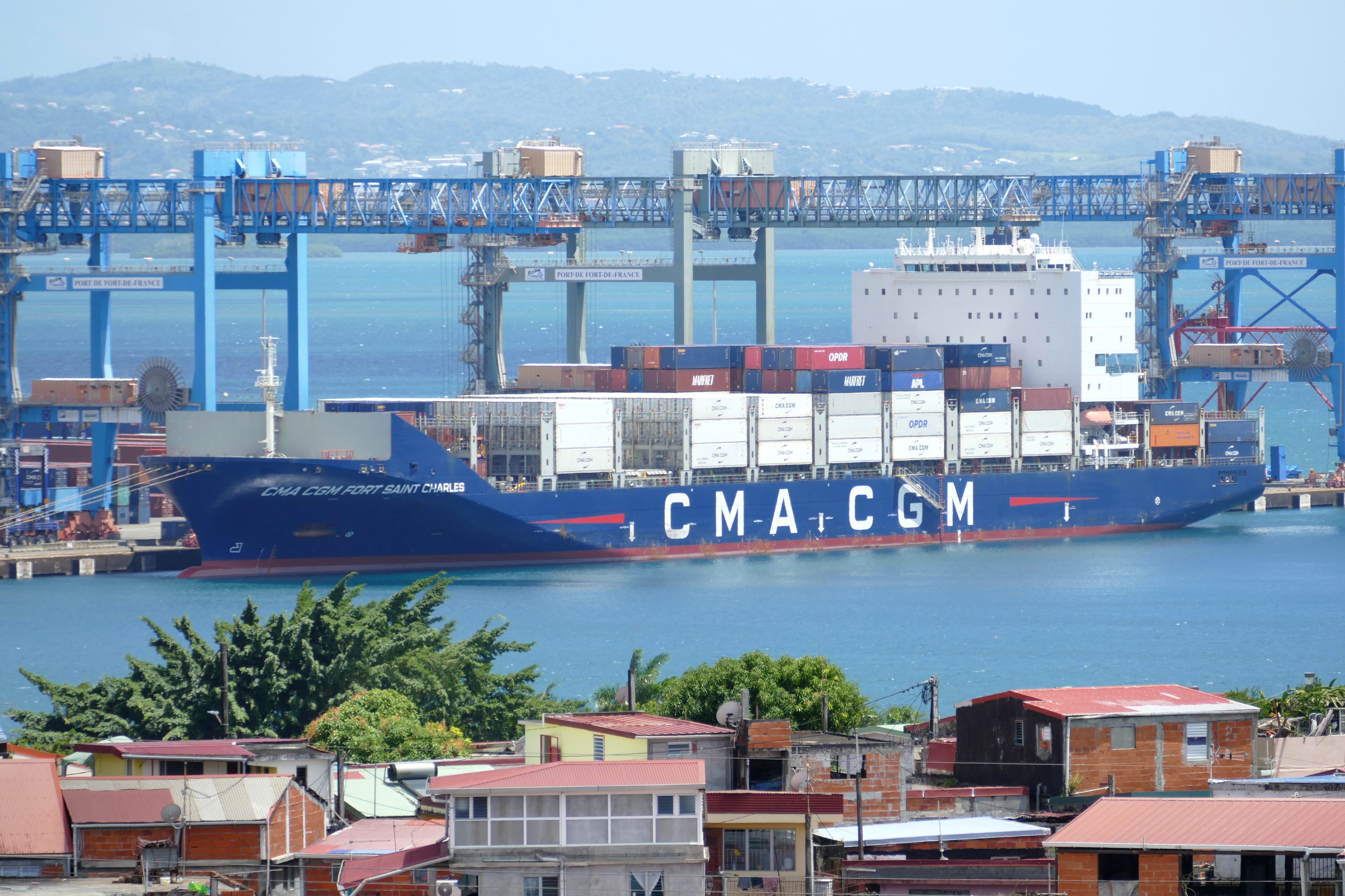 Grand Port Maritime de la Martinique : les nouveaux portiques arrivent ...