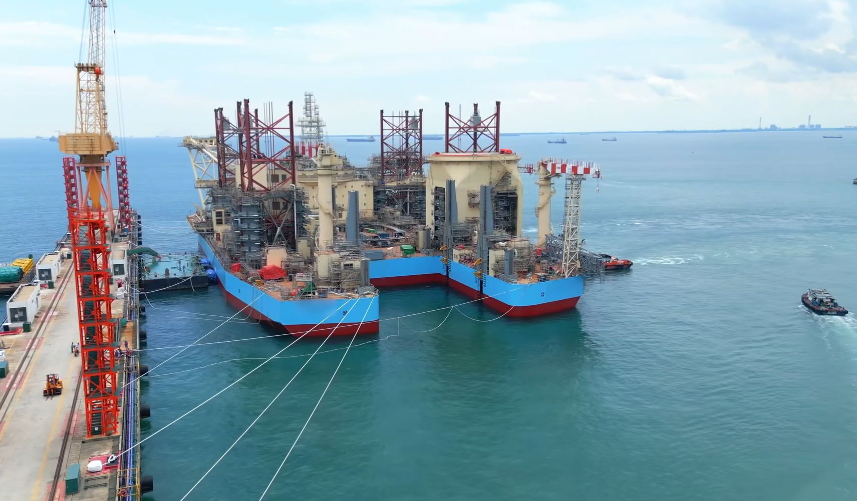 Lancement du nouveau navire d’installation d’éoliennes de Maersk Offshore Wind | Mer et Marine