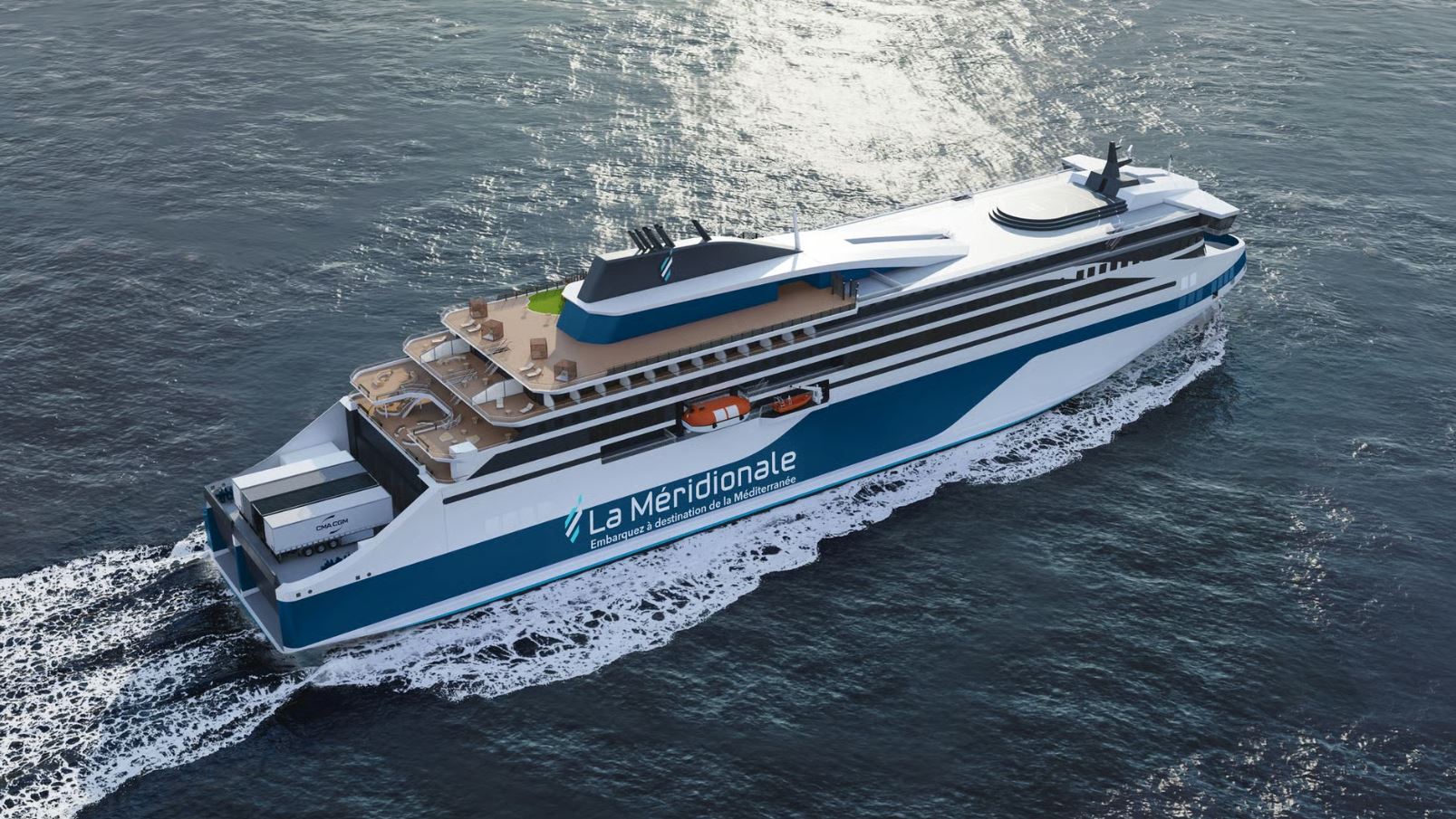 La Méridionale révèle noms de ses deux futurs ferries | Mer et Marine