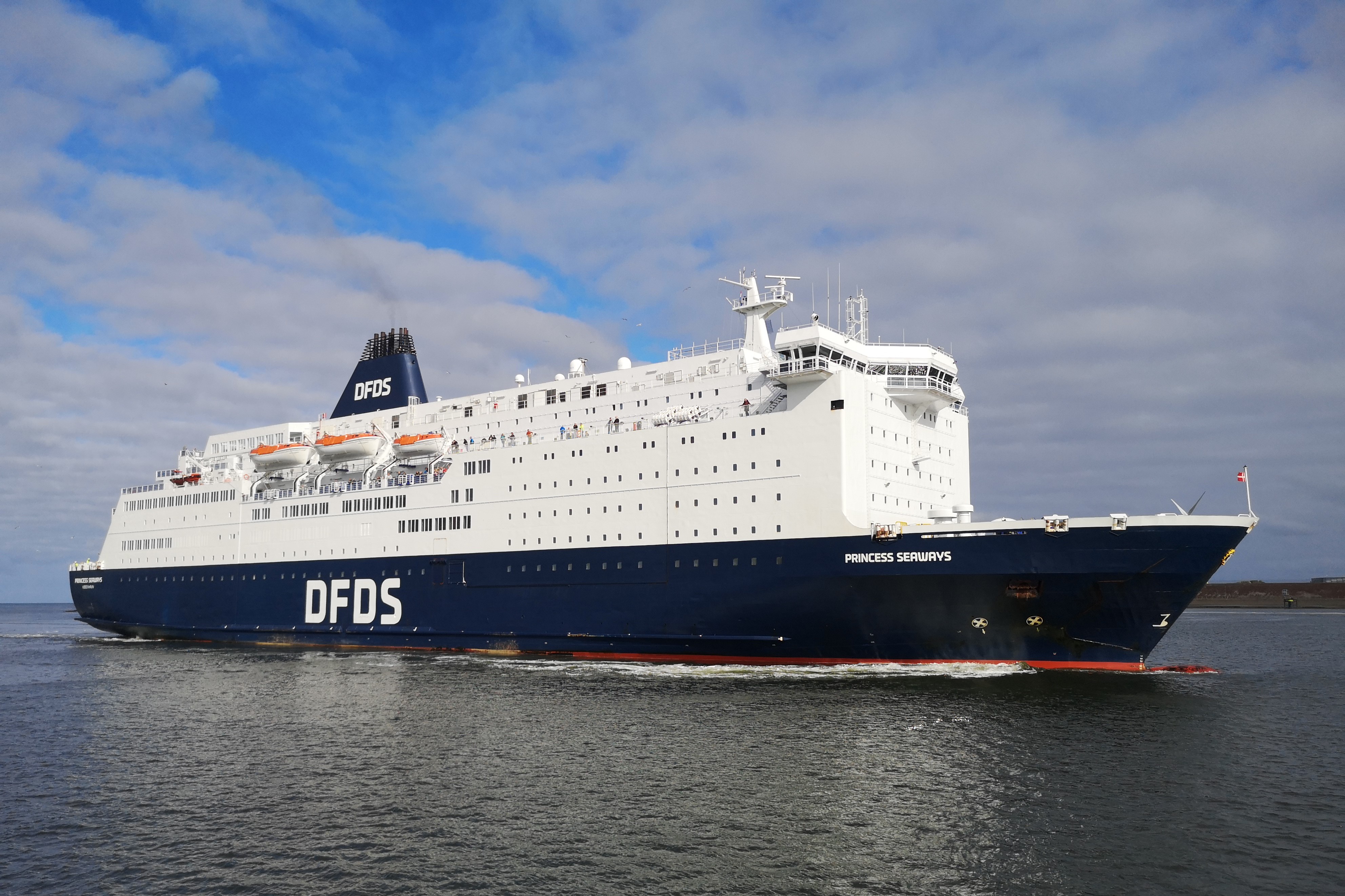 Une traversée sur le ferry Princess Seaways de DFDS entre Amsterdam et ...