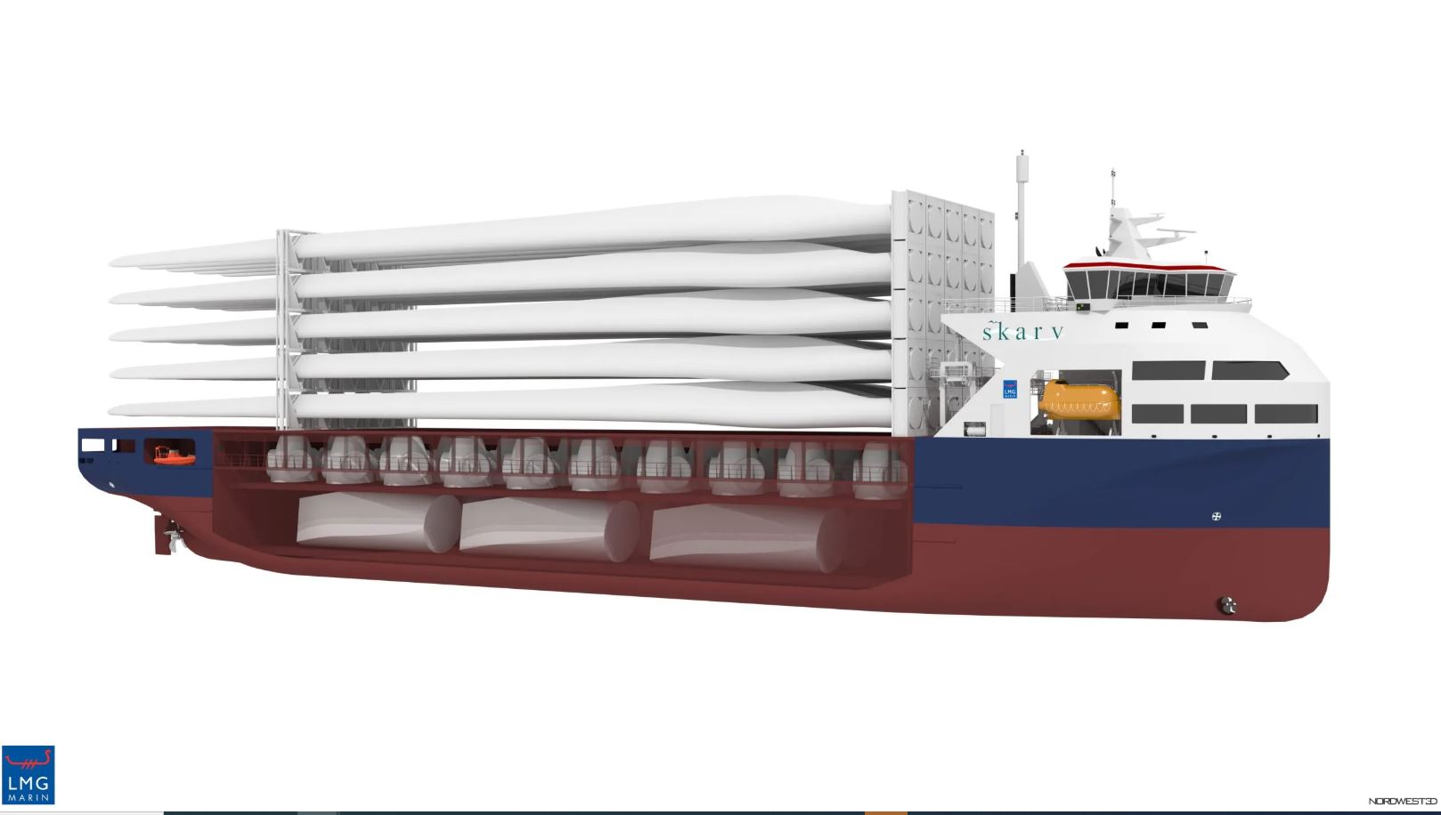 Skarv Shipping étend sa flotte de transporteurs de modules éoliens ...