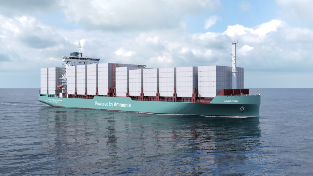 Un nouveau concept de porte-conteneurs à l'ammoniac | Mer et Marine