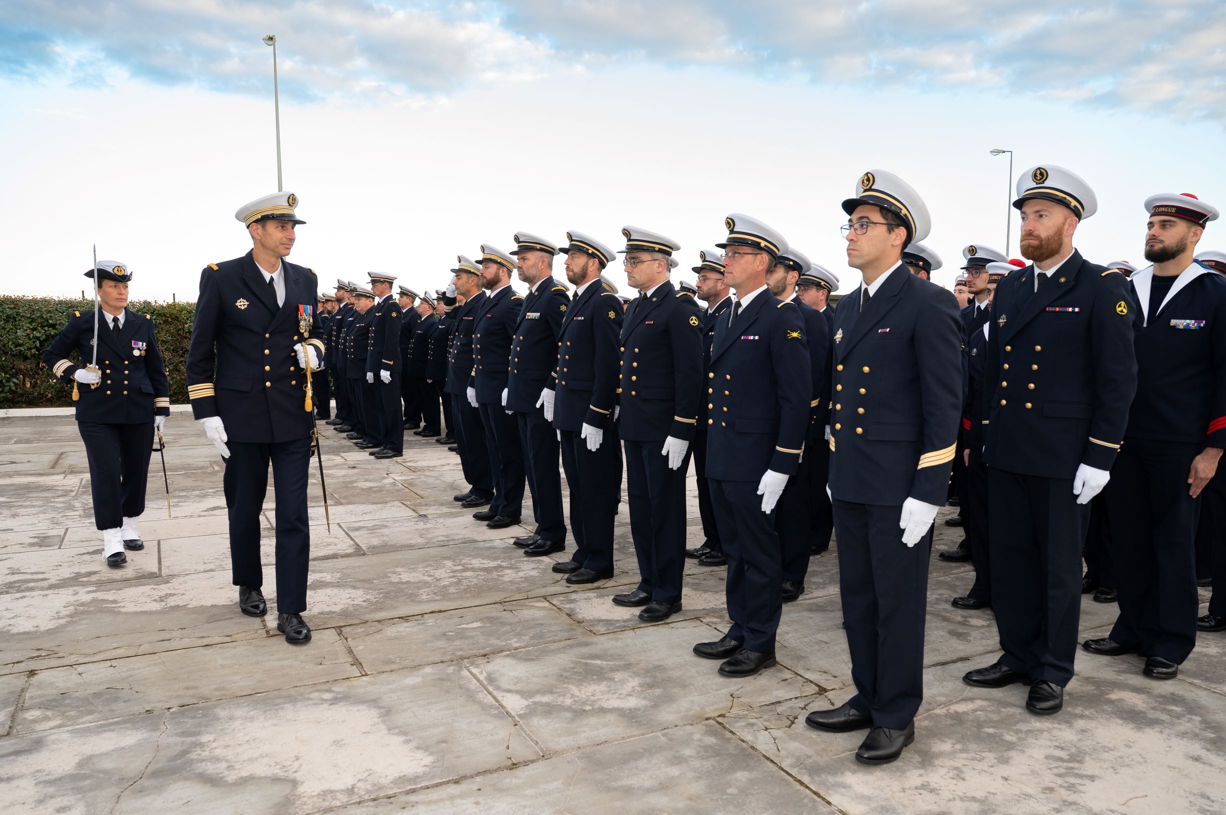 Cérémonie du 55eme anniversaire de la base opérationnelle de l’Ile ...