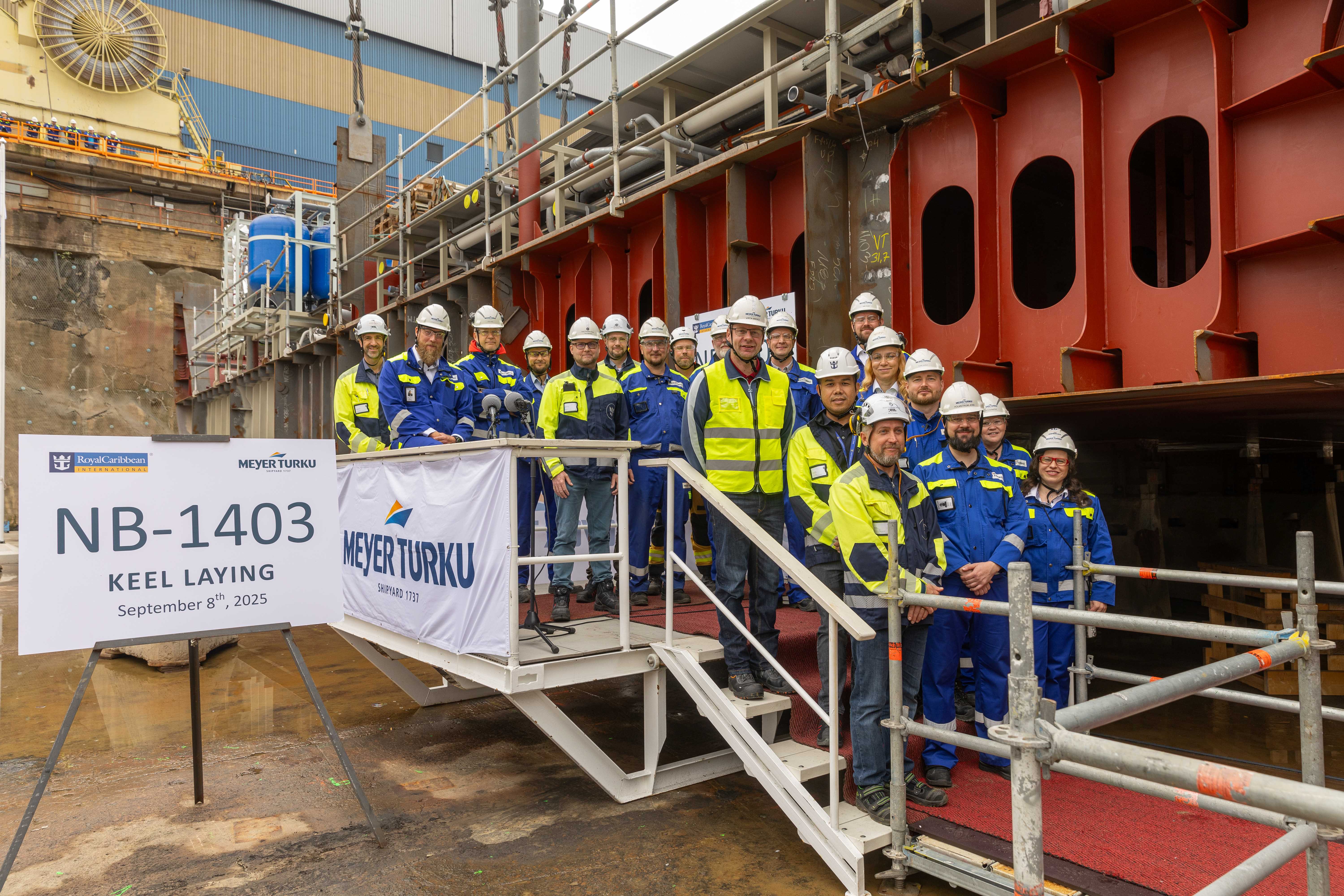 Royal Caribbean : Meyer Turku met sur cale le 4ème paquebot géant de la ...