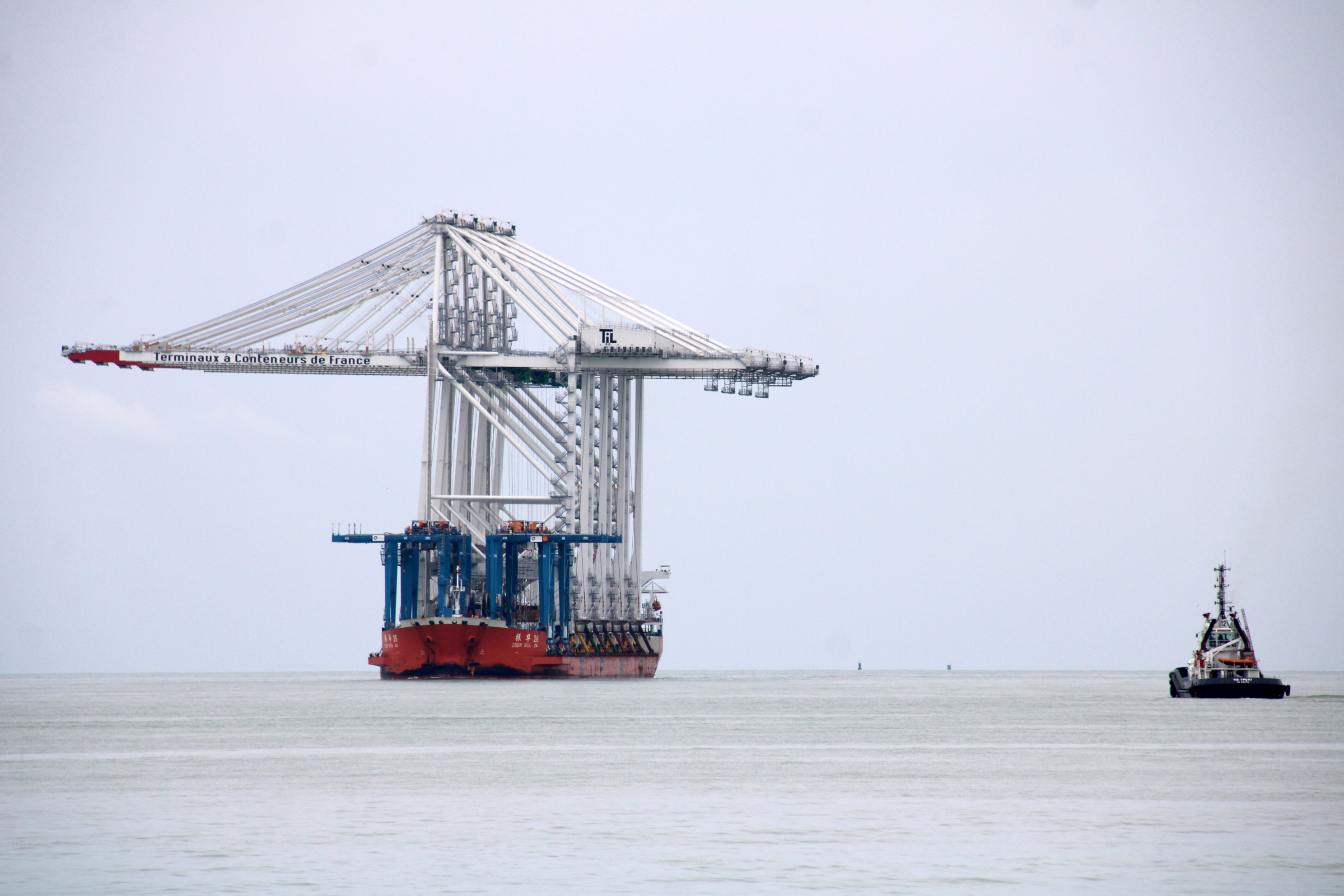 Port 2000 : quatre nouveaux portiques géants pour le terminal ...