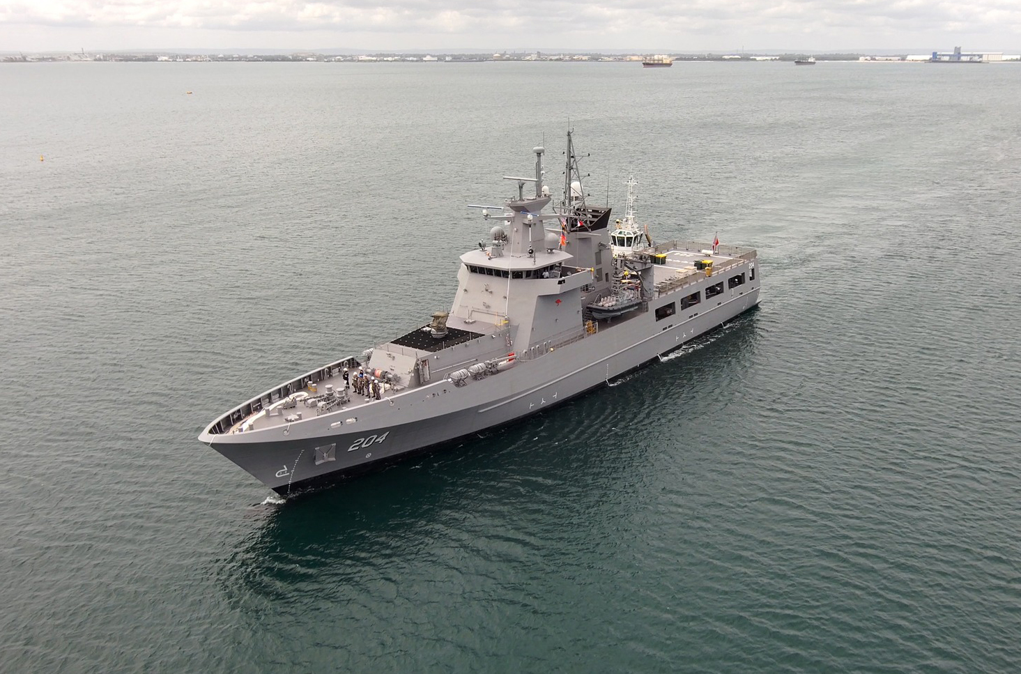 La marine australienne accueille son deuxième OPV de la classe Arafura ...