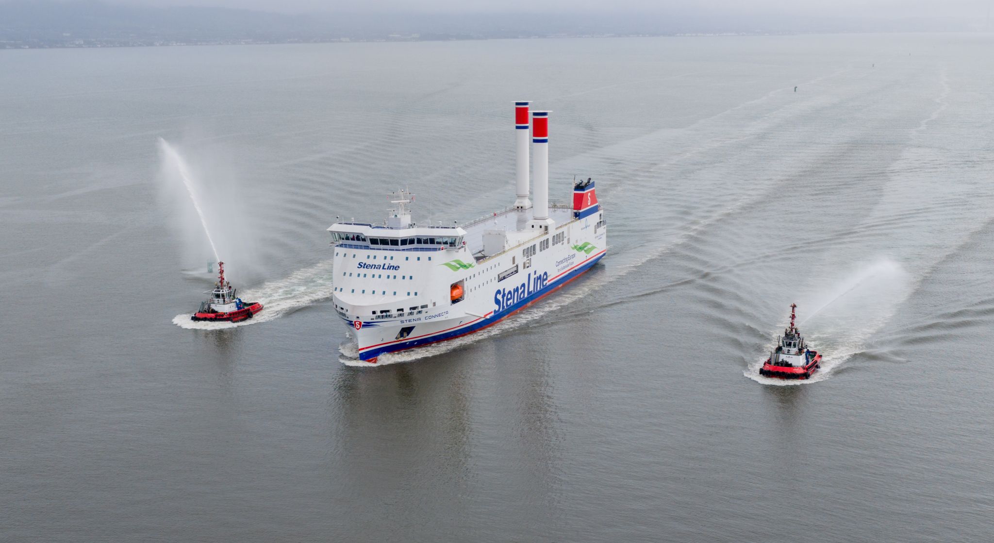 Stena Line : le nouveau fréteur à rotors Stena Connecta est arrivé à ...