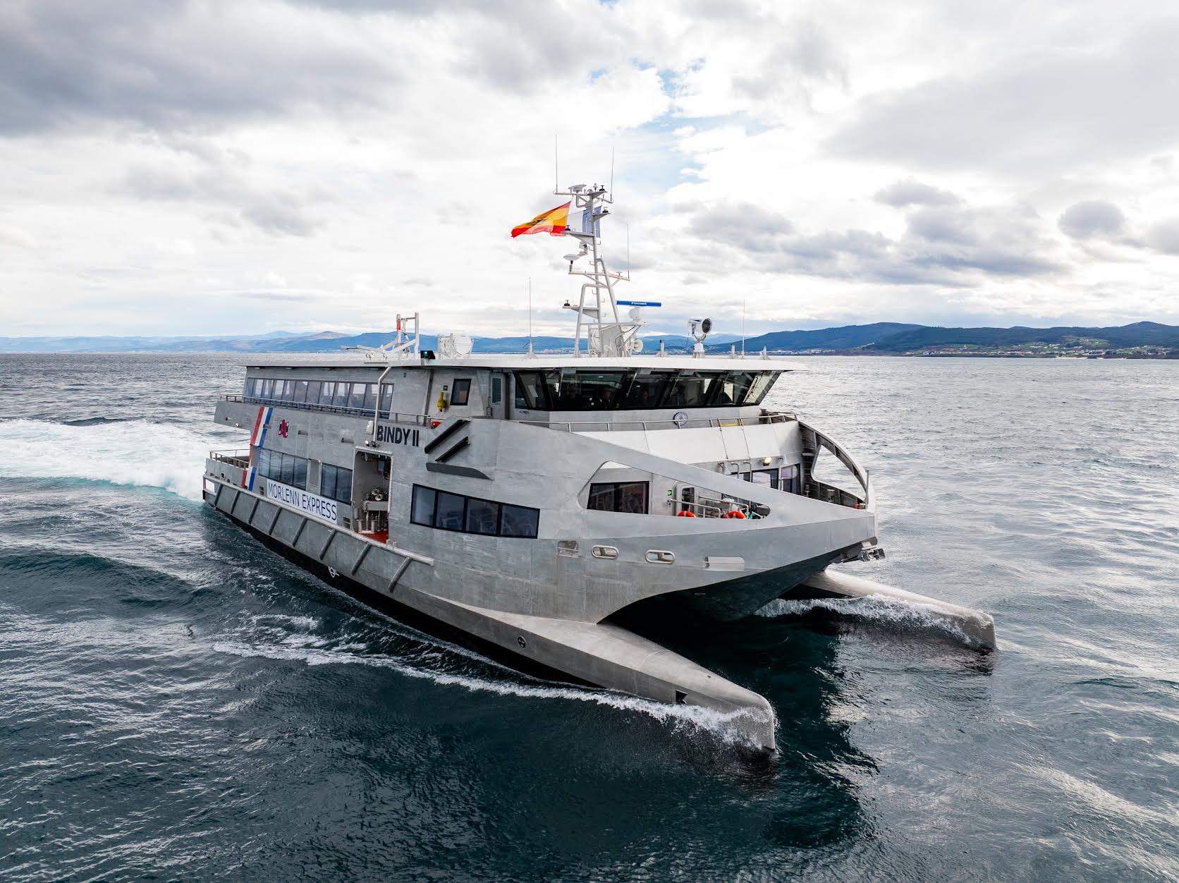 Le Bindy II, nouvelle vedette de Morlenn Express pour la rade de Brest ...