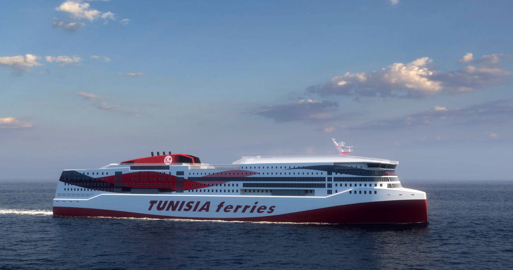 Tunisia Ferries présente son projet de nouveau RoPax pour ses lignes ...