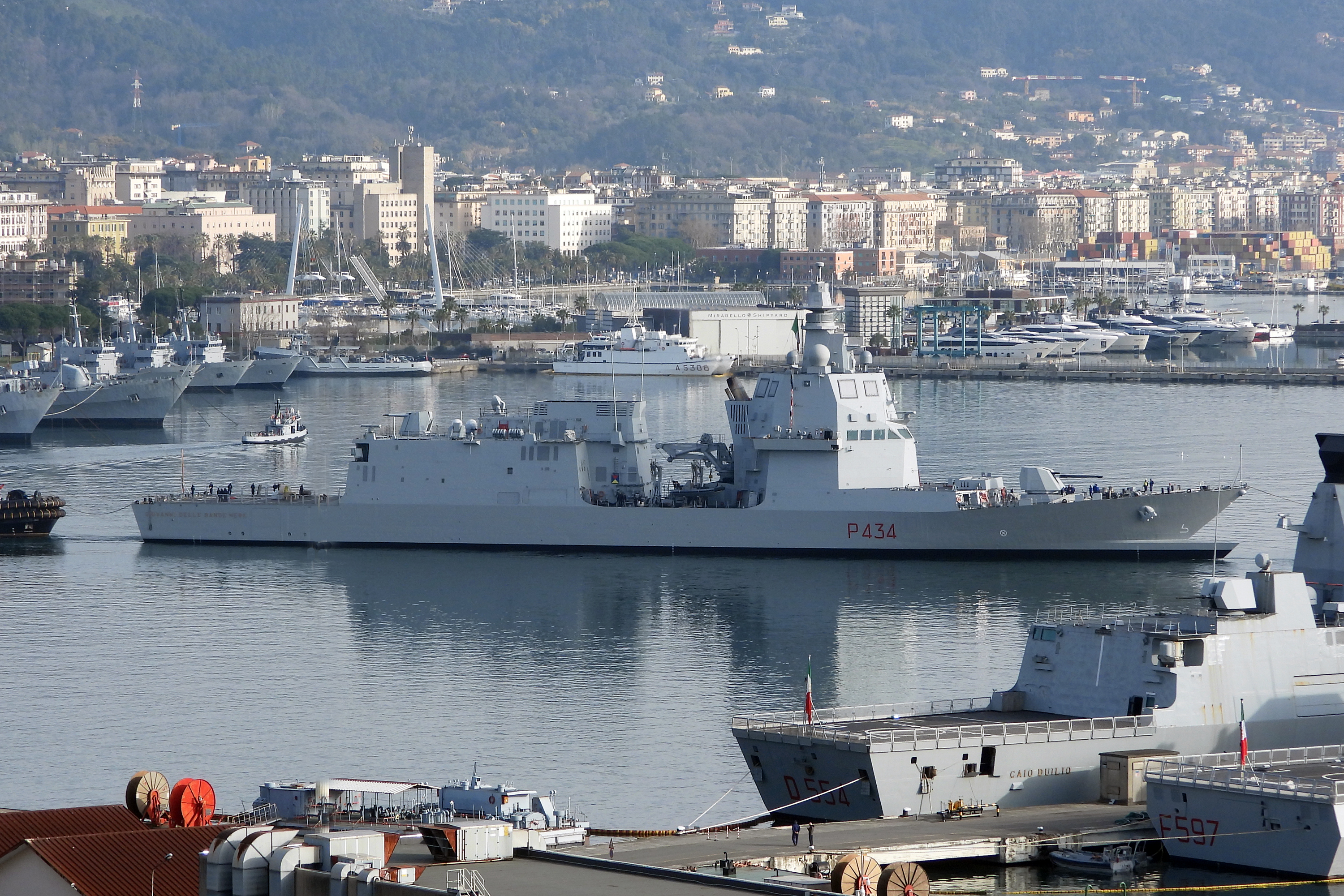 Mise sur cale du huitième PPA italien | Mer et Marine