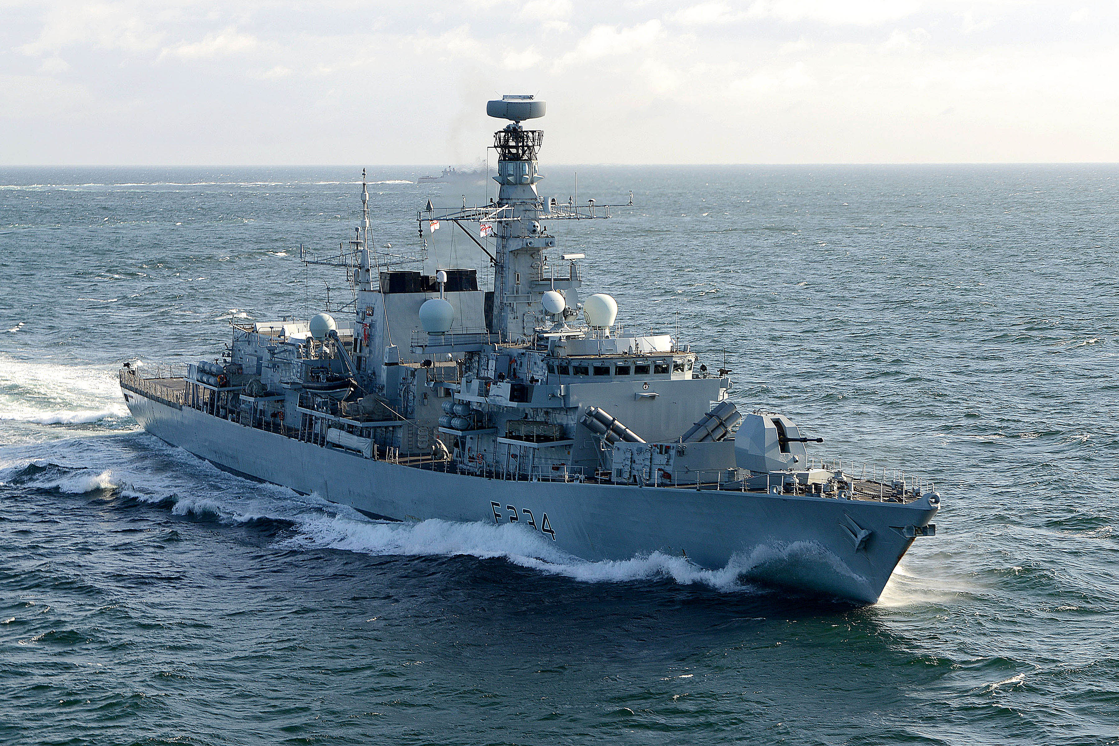 Avec le retrait effectif du HMS Iron Duke, la Royal Navy ne dispose ...